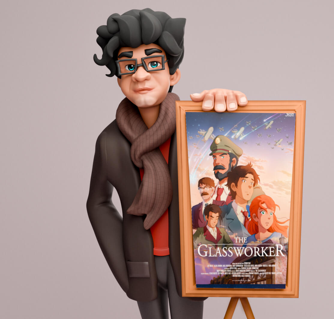 Usman Riaz 3D Render, Digital Art by Khatri3d