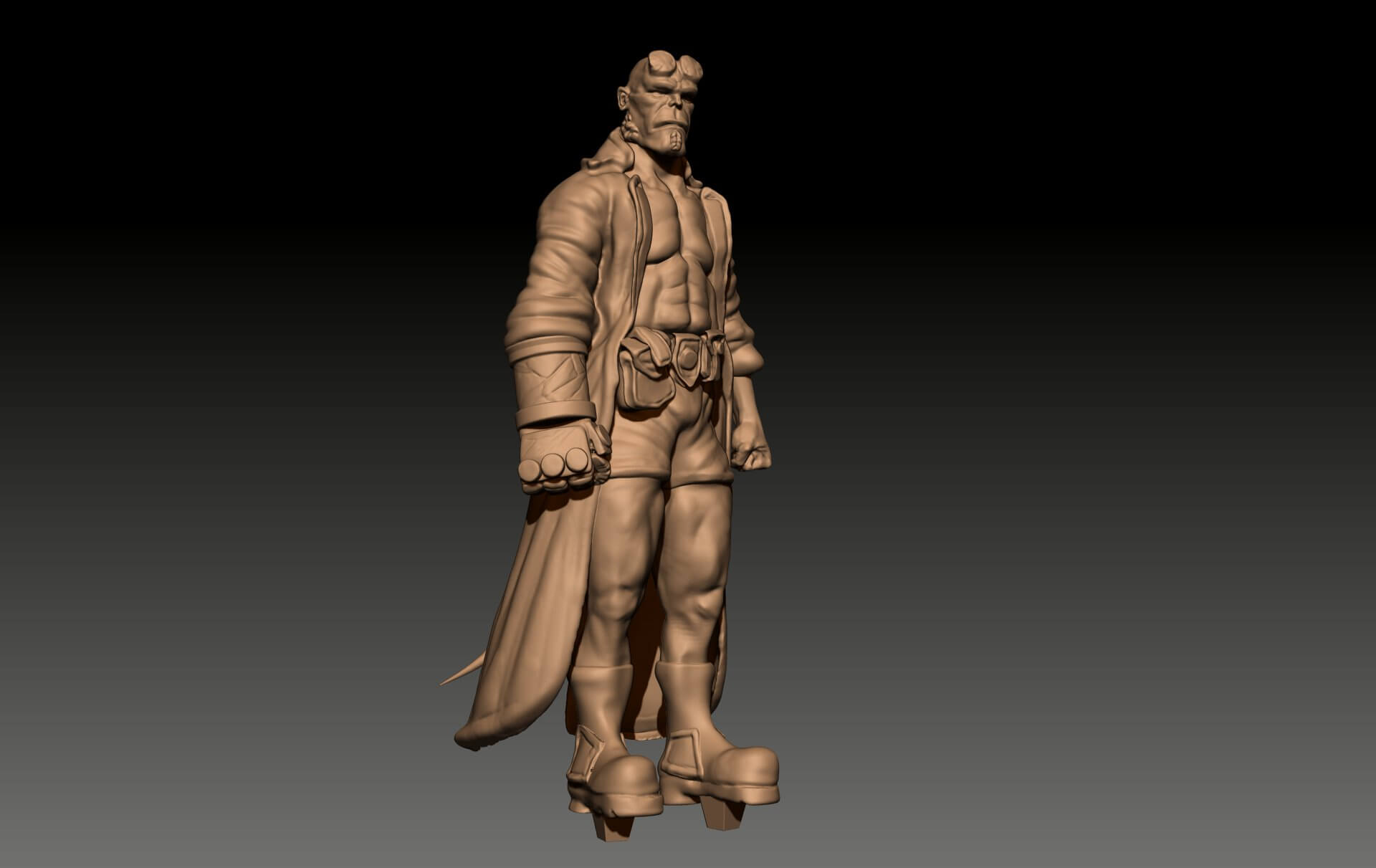 Hellboy - 3D Model by Khatri3d