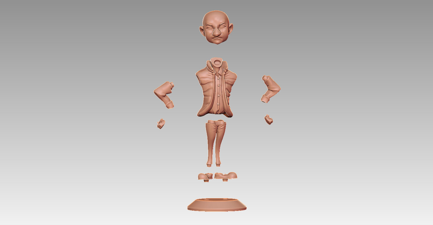 Meme Guy (Funny Figurine) - 3D Model by Khatri3d