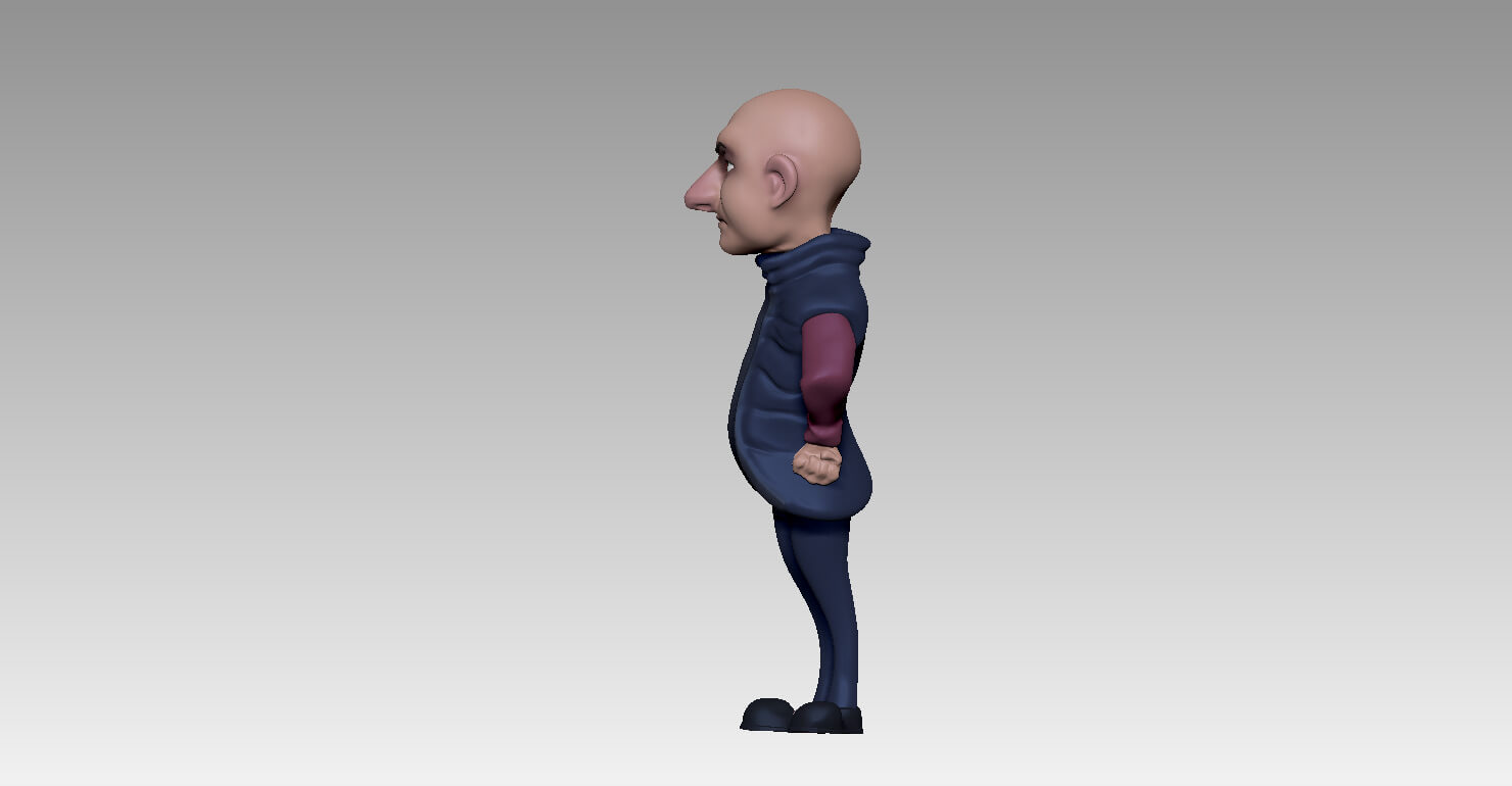 Meme Guy (Funny Figurine) - 3D Model by Khatri3d