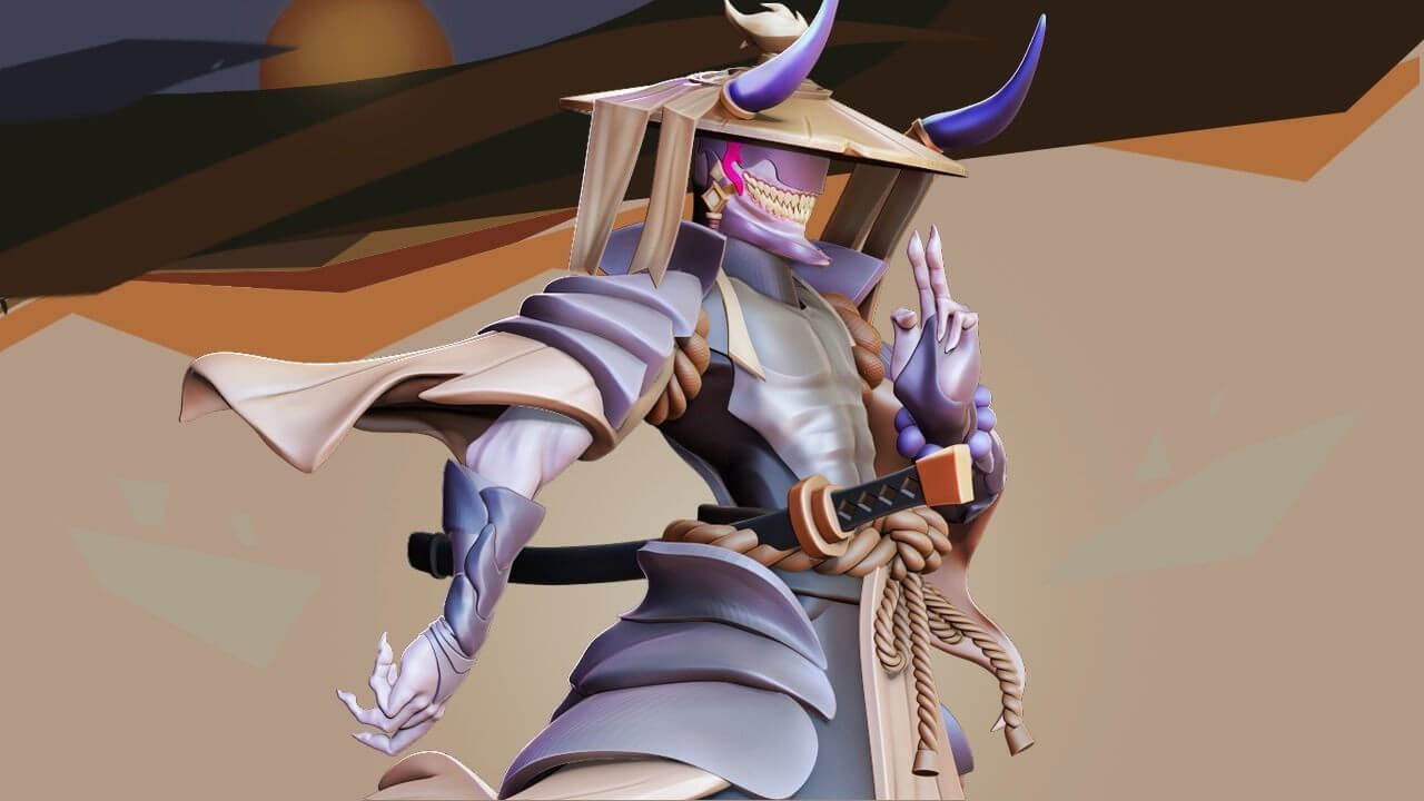 Ninja Ronin 3D Print Model by Khatri3d