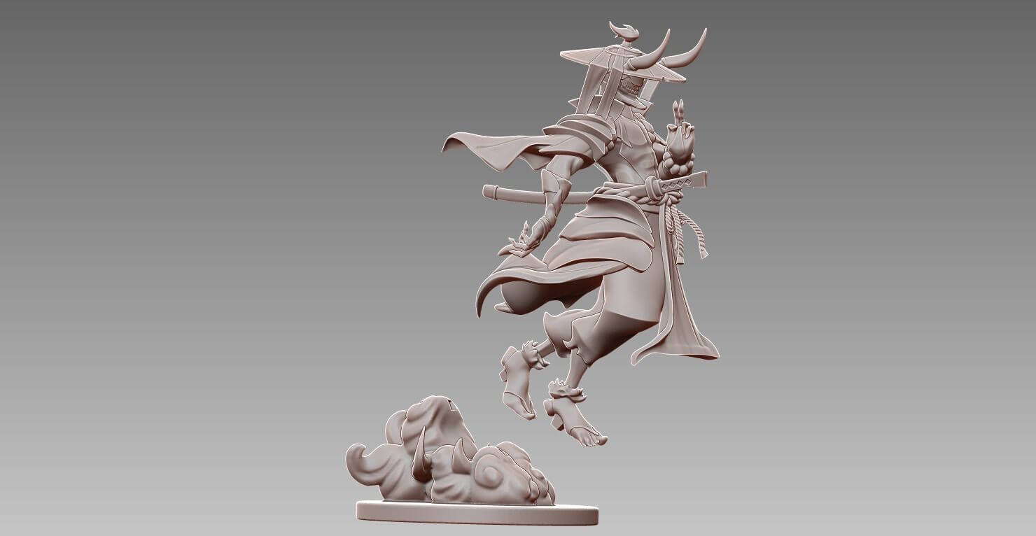 Ninja Ronin 3D Print Model by Khatri3d