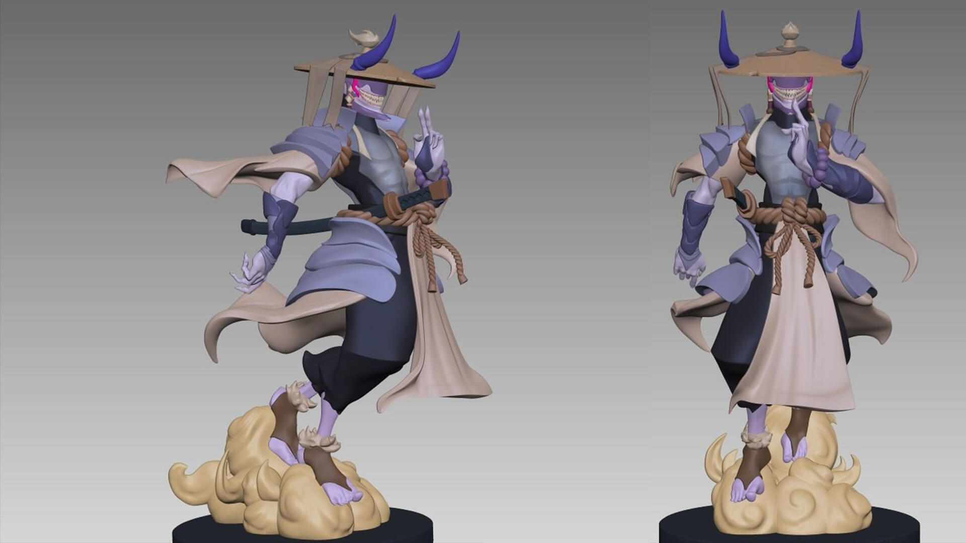 Ninja Ronin 3D Print Model by Khatri3d