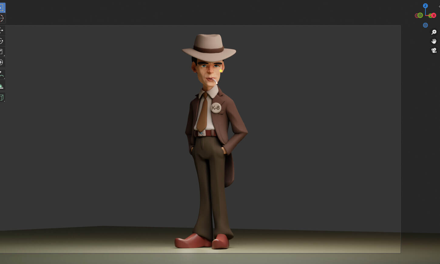 Oppenheimer Cillian Murphy - 3D Model by Khatri3d
