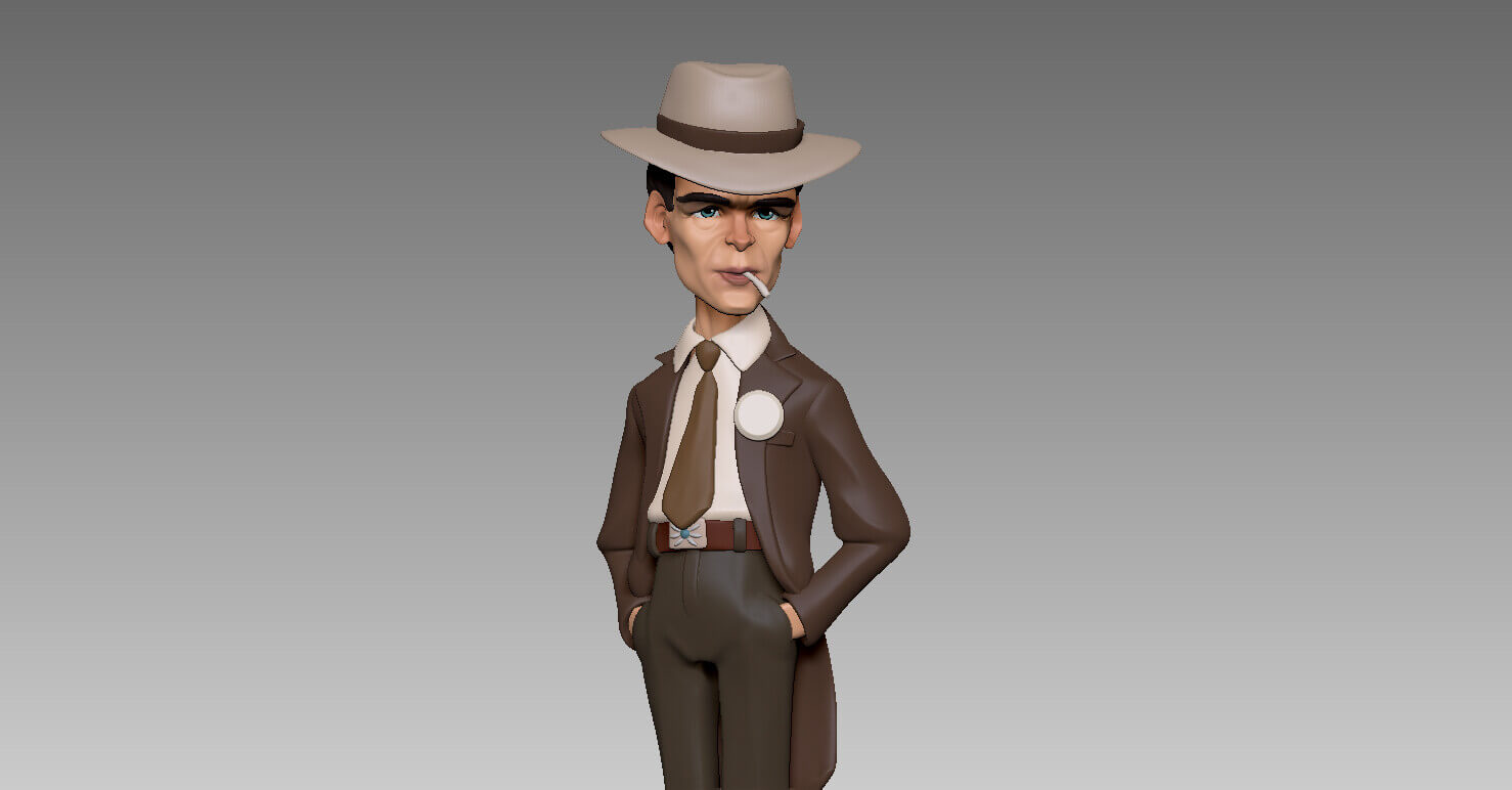 Oppenheimer Cillian Murphy - 3D Model by Khatri3d