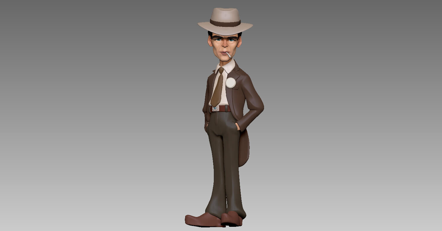 Oppenheimer Cillian Murphy - 3D Model by Khatri3d
