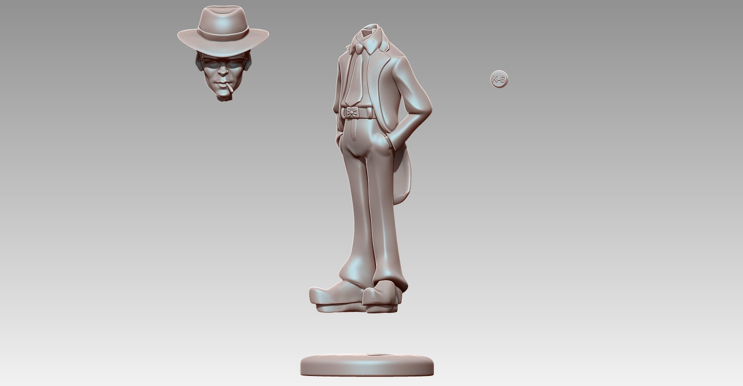 Oppenheimer Cillian Murphy - 3D Model by Khatri3d