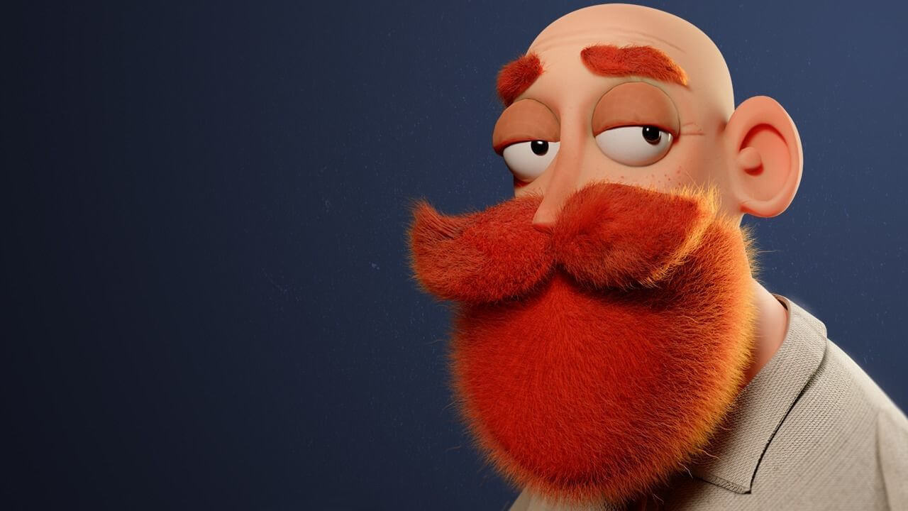 Red Beard - Stylized Character 3D Model by Khatri3d