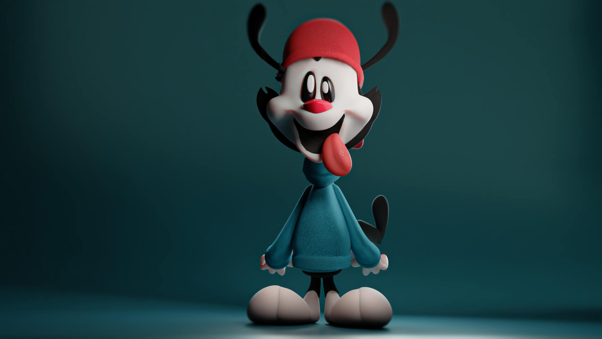 Stylized Character Wakko From Animaniacs - 3D Model by Khatri3d