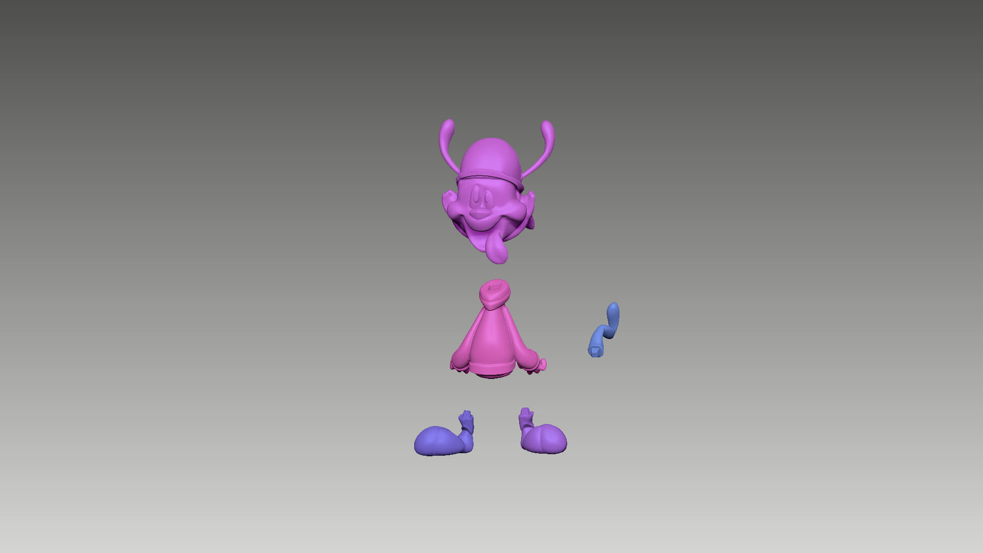 Stylized Character Wakko From Animaniacs - 3D Model by Khatri3d