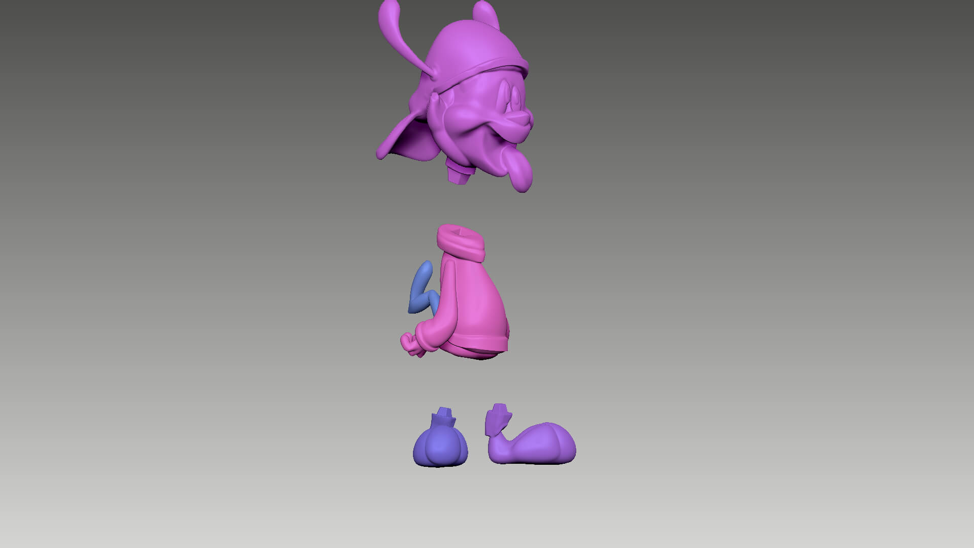 Stylized Character Wakko From Animaniacs - 3D Model by Khatri3d