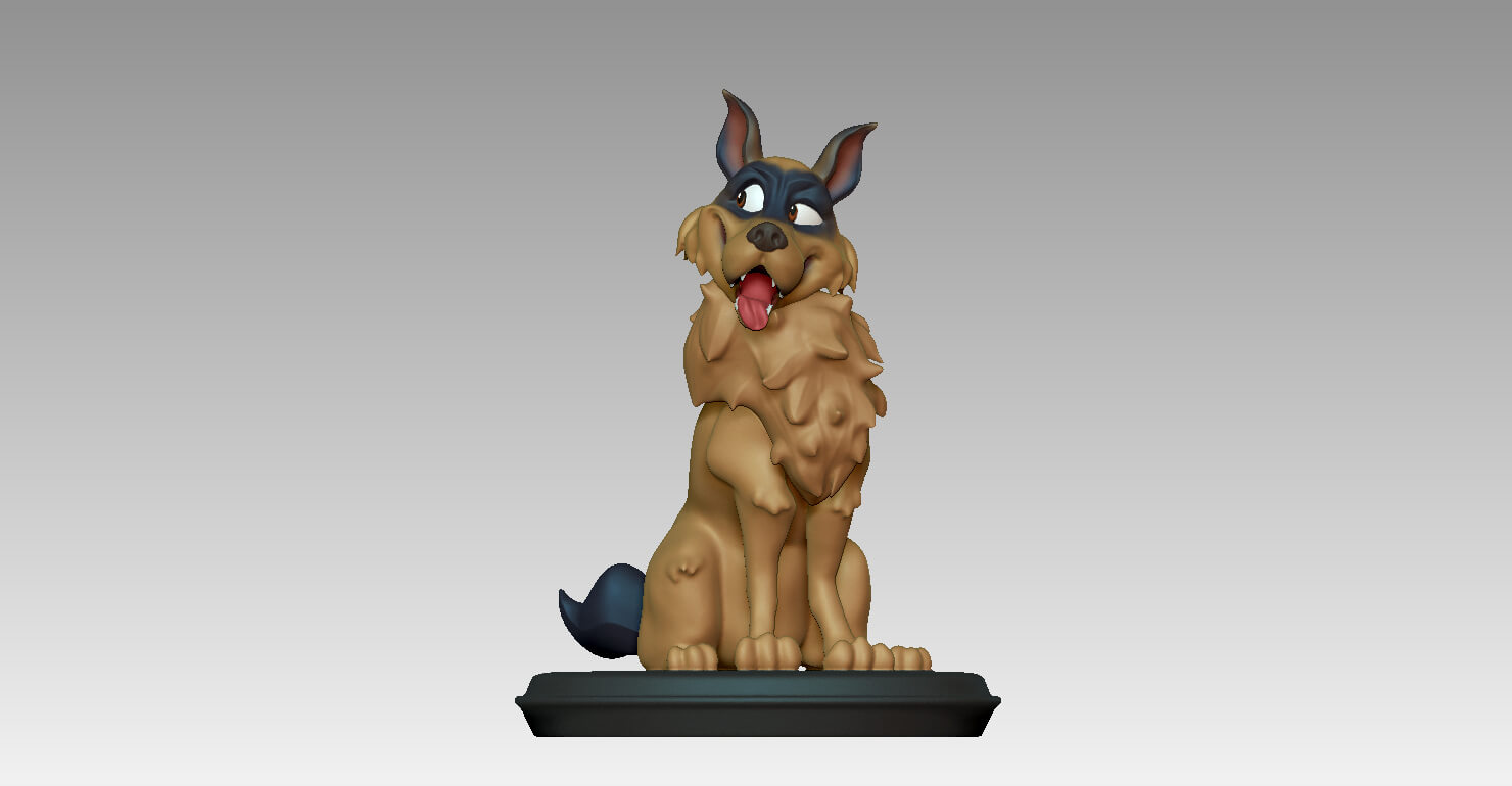 Stylized Dog (Disney Pixar Style ) - 3D Model by Khatri3d