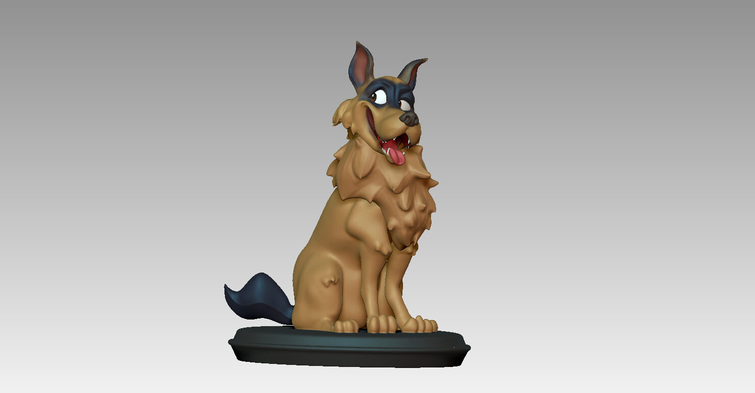 Stylized Dog (Disney Pixar Style ) - 3D Model by Khatri3d