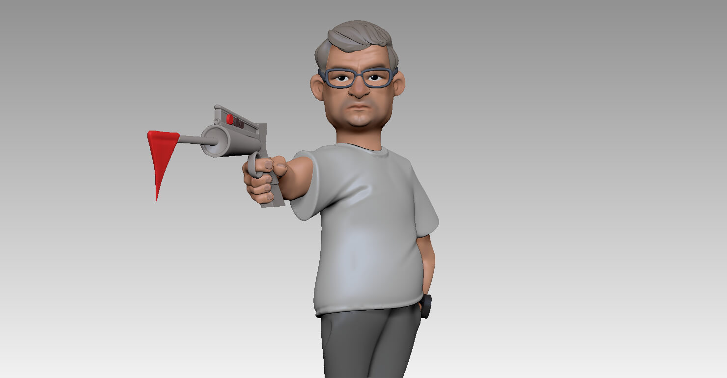 Turkish Sharp Shooter Olympics - 3D Model by Khatri3d