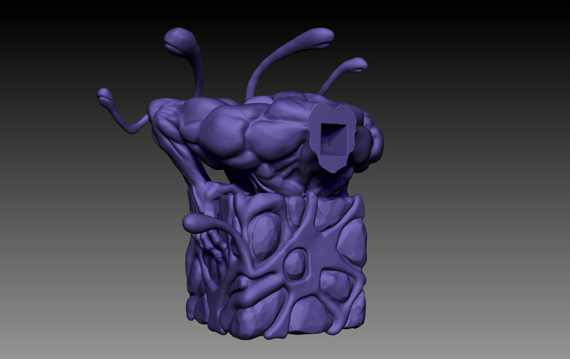 Venom X Cube - 3D Model by Khatri3d