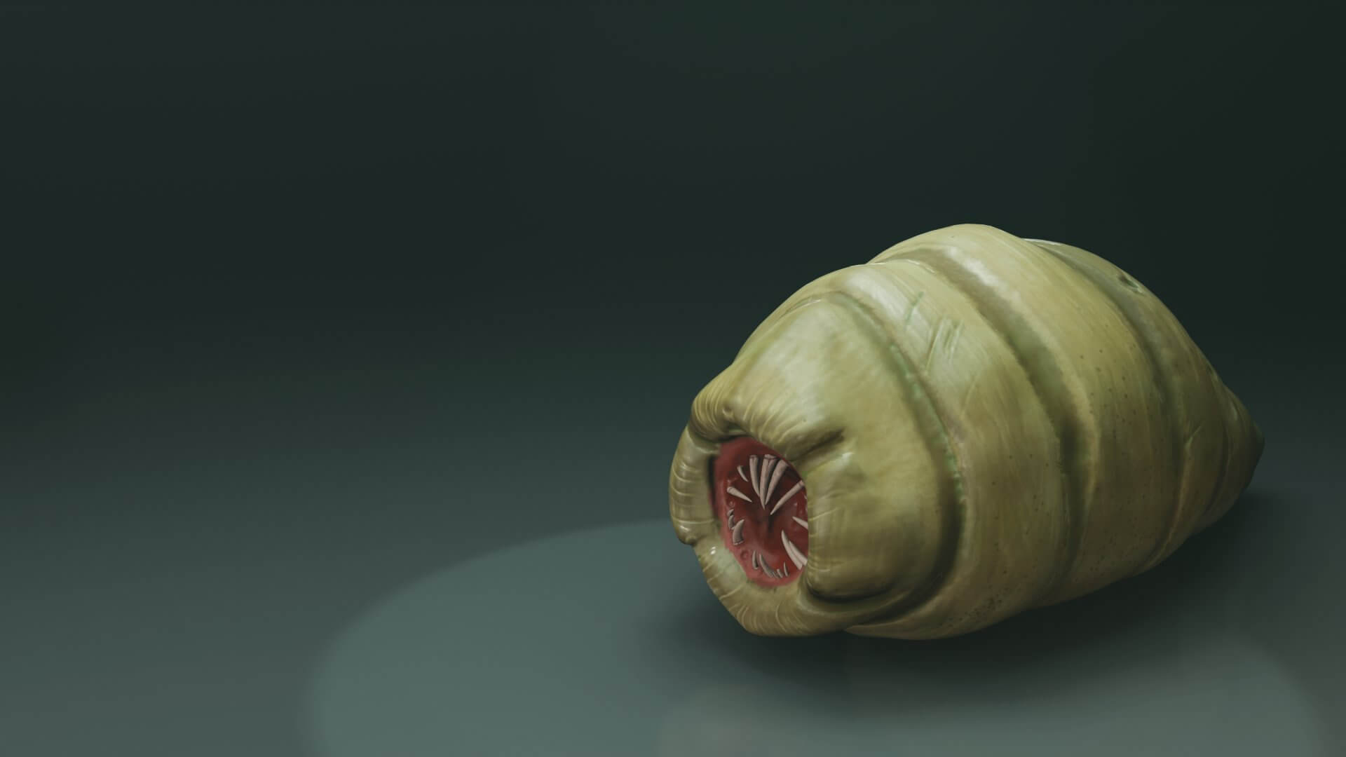 Worm Alien Creature - Free 3D Model by Khatri3d