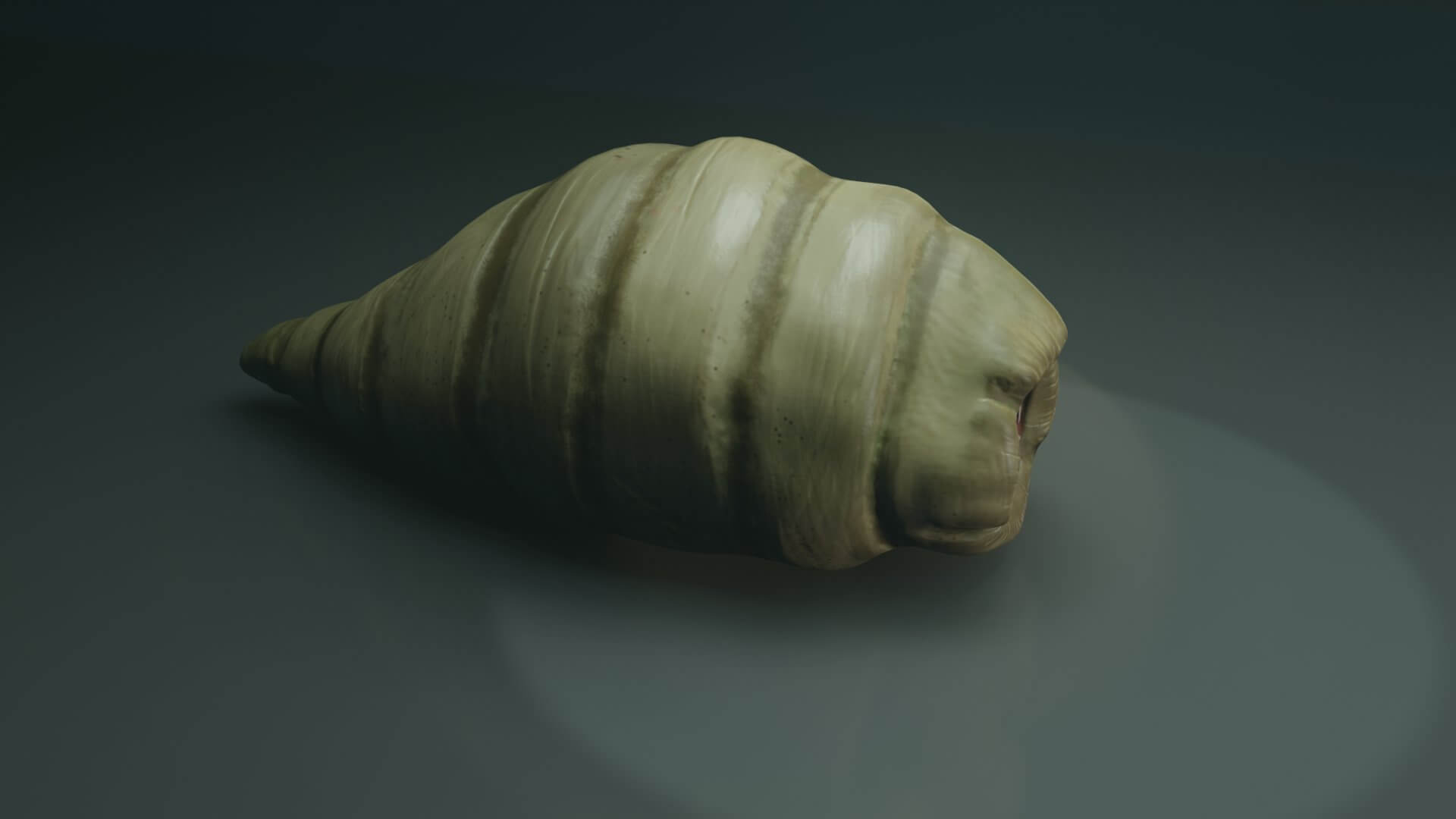 Worm Alien Creature - Free 3D Model by Khatri3d