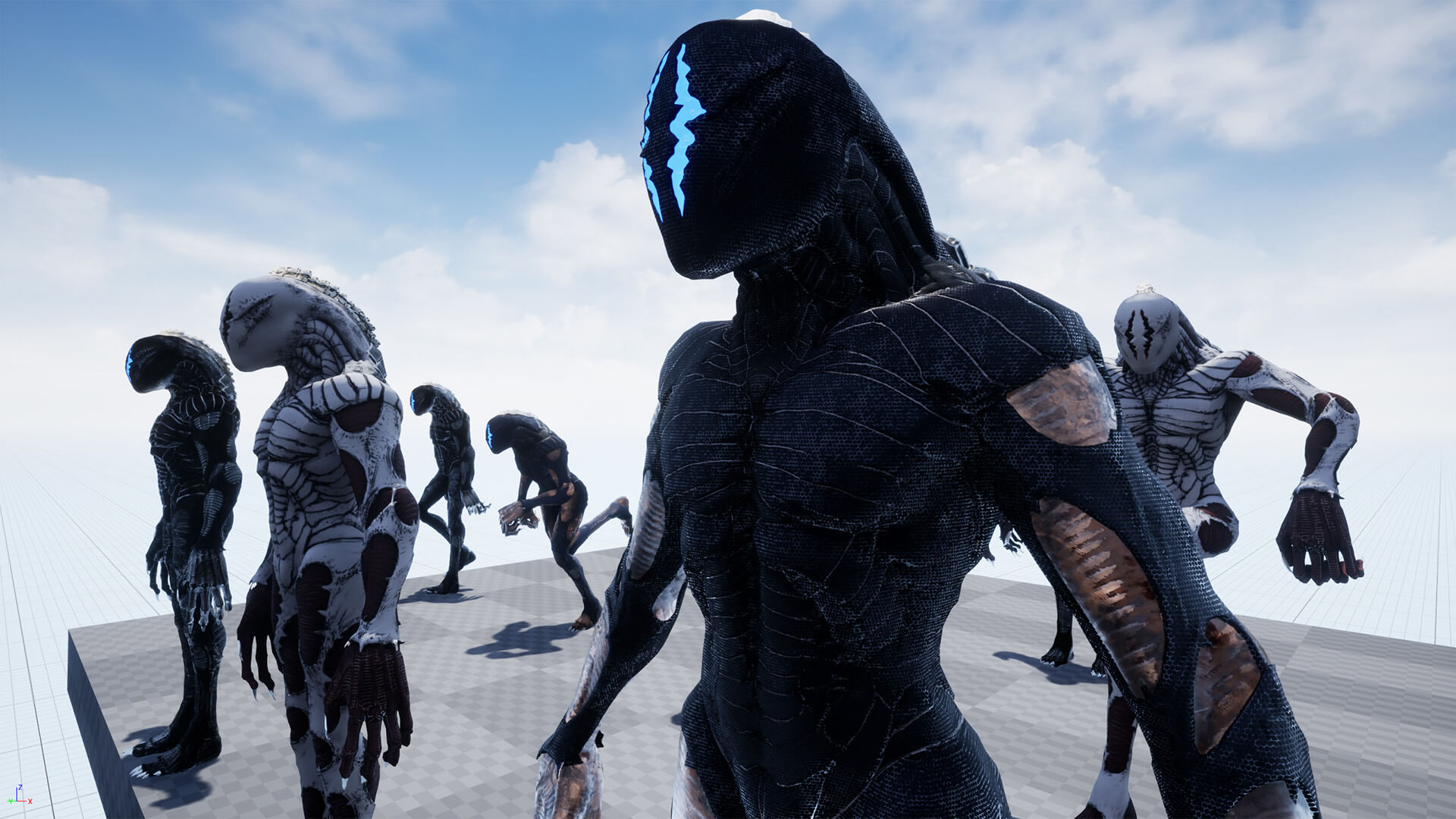 Alien 1 Game Ready Character - 3D Model by Khornes