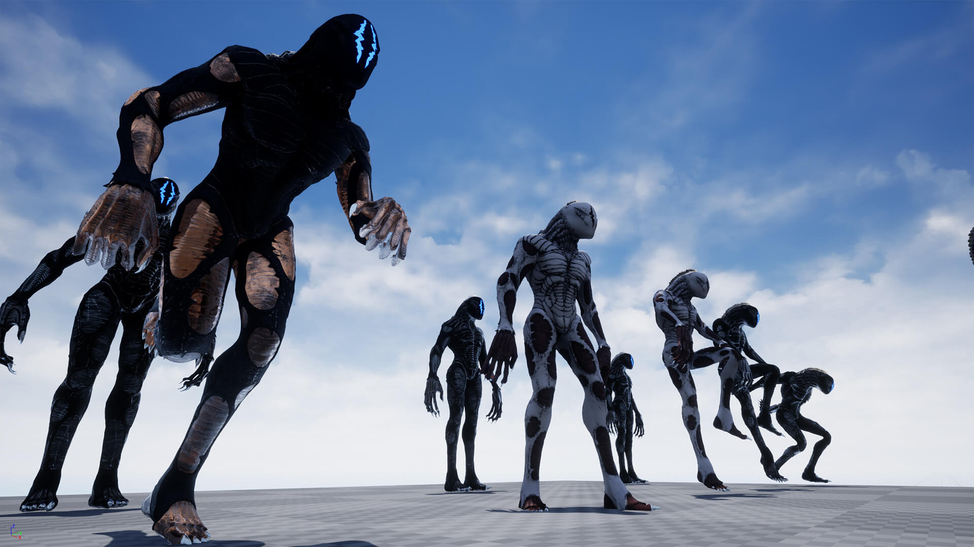 Alien 1 Game Ready Character - 3D Model by Khornes