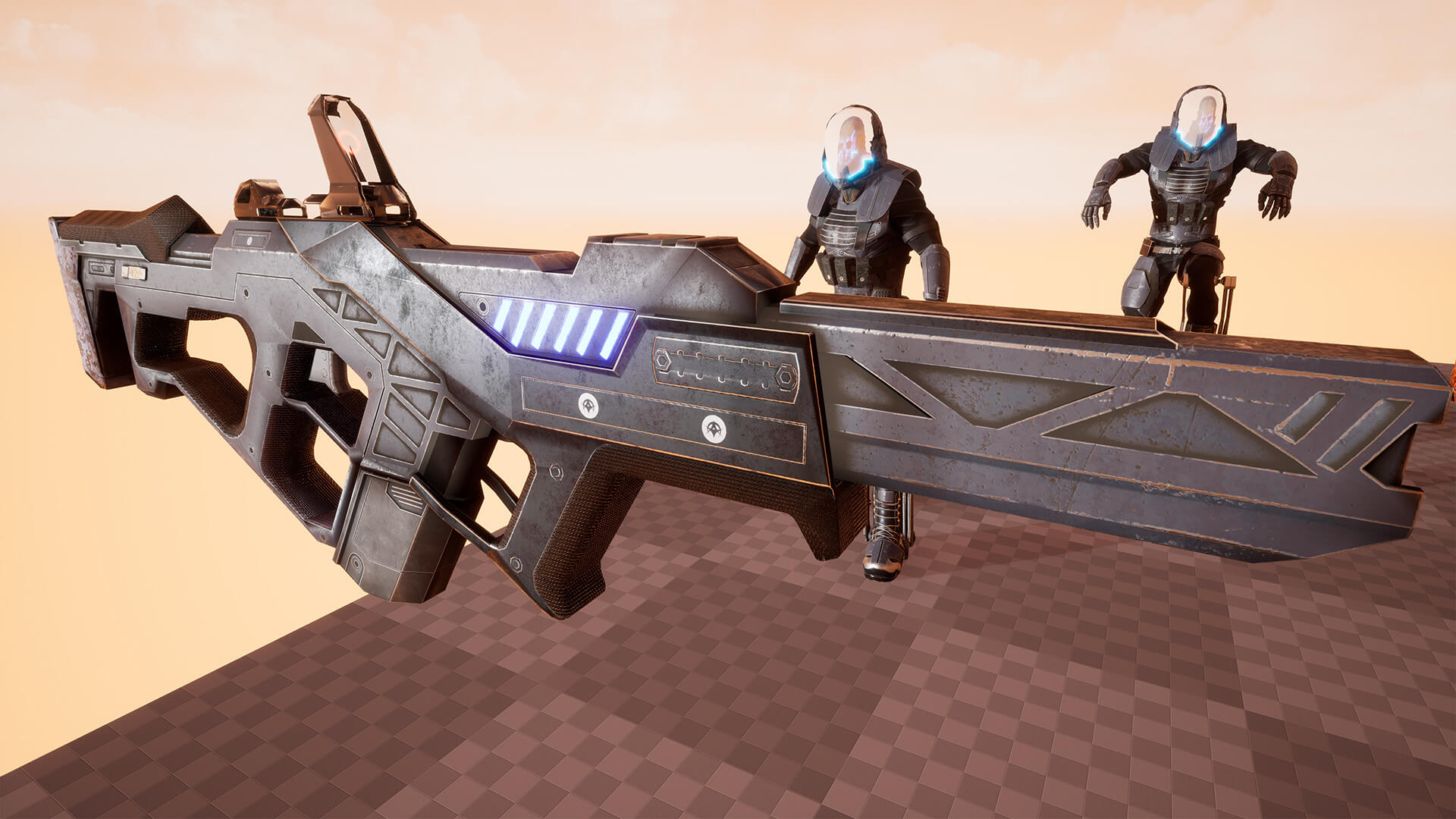 Alien 3 Game Ready Characters - 3D Model by Khornes