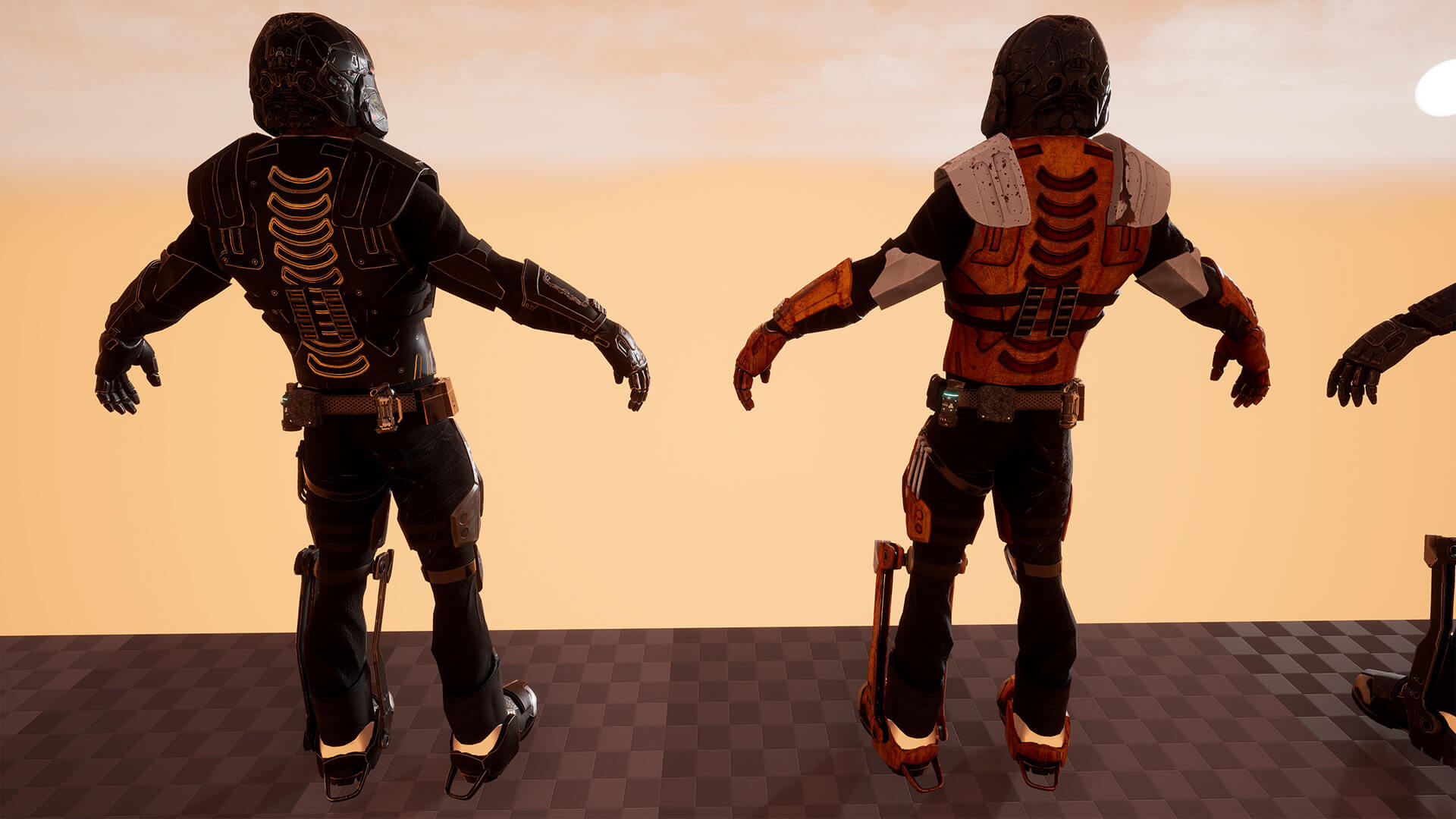 Alien 3 Game Ready Characters - 3D Model by Khornes