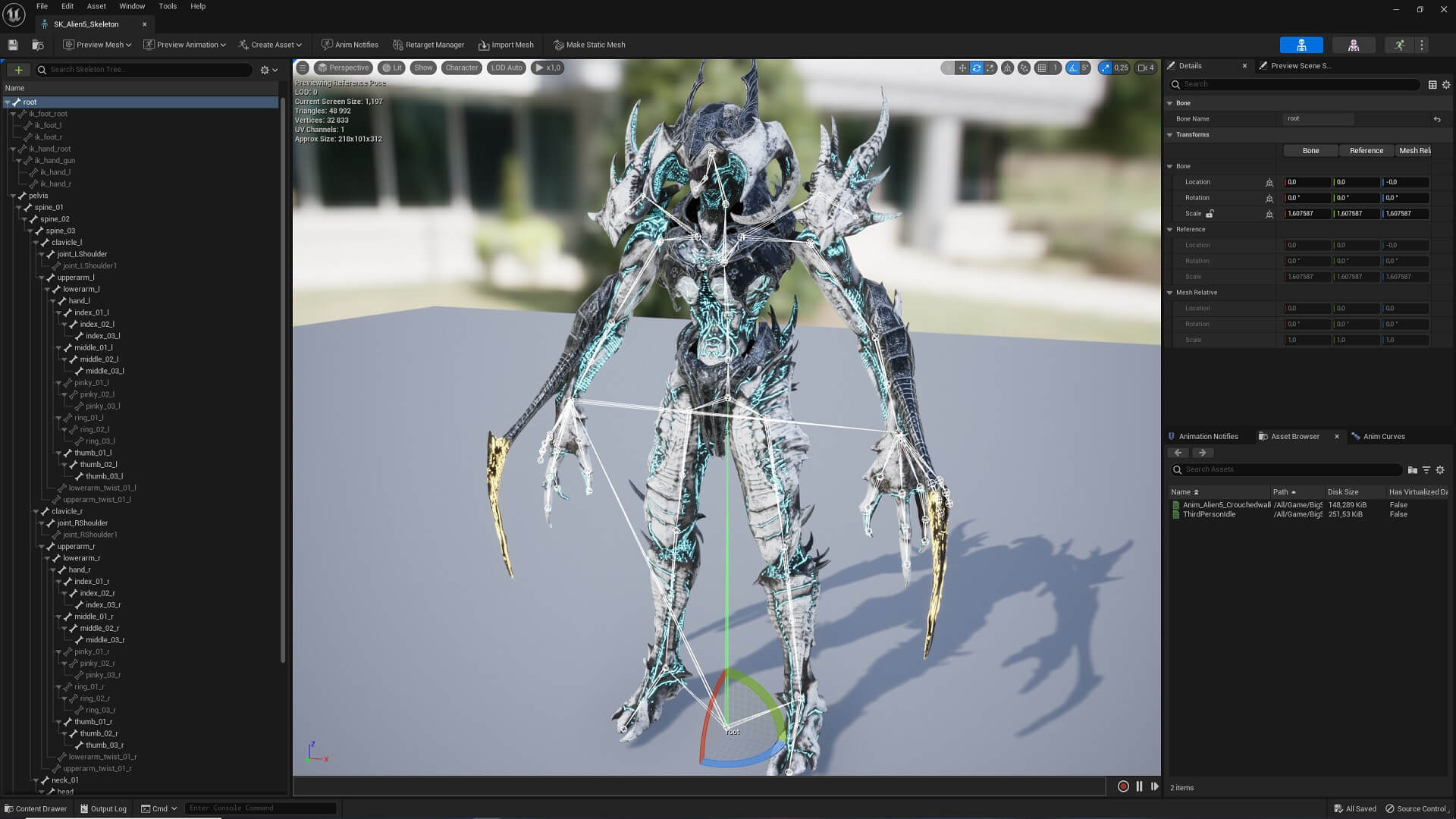 Alien 5 - 3D Model by Khornes