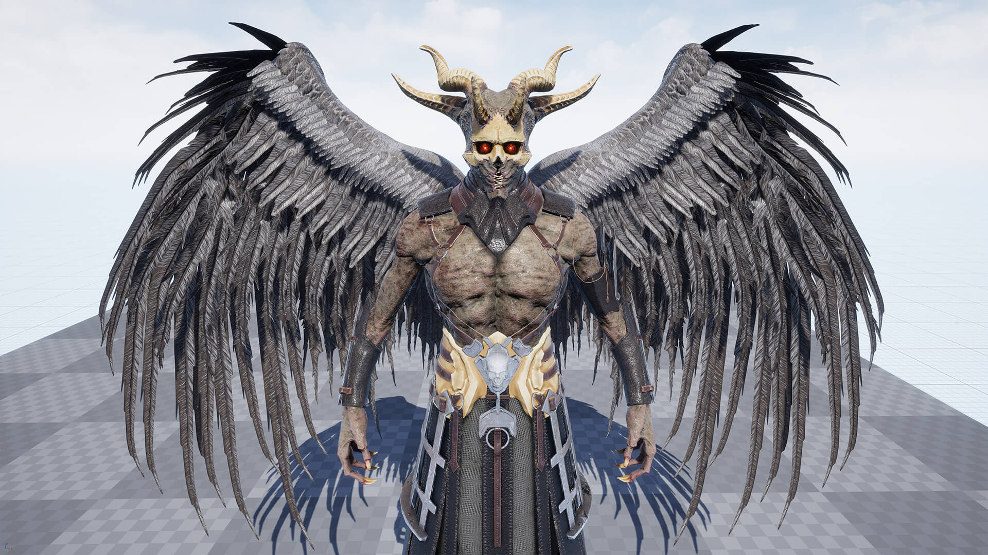 Demon Boss - 3D Model by Khornes