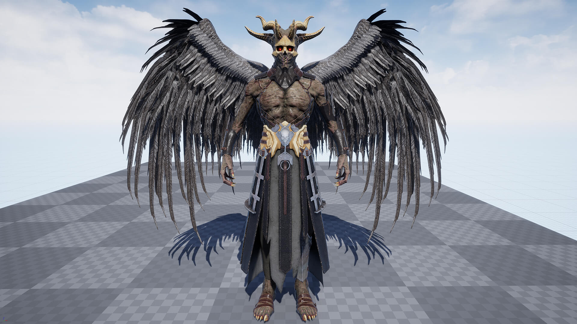 Demon Boss - 3D Model by Khornes