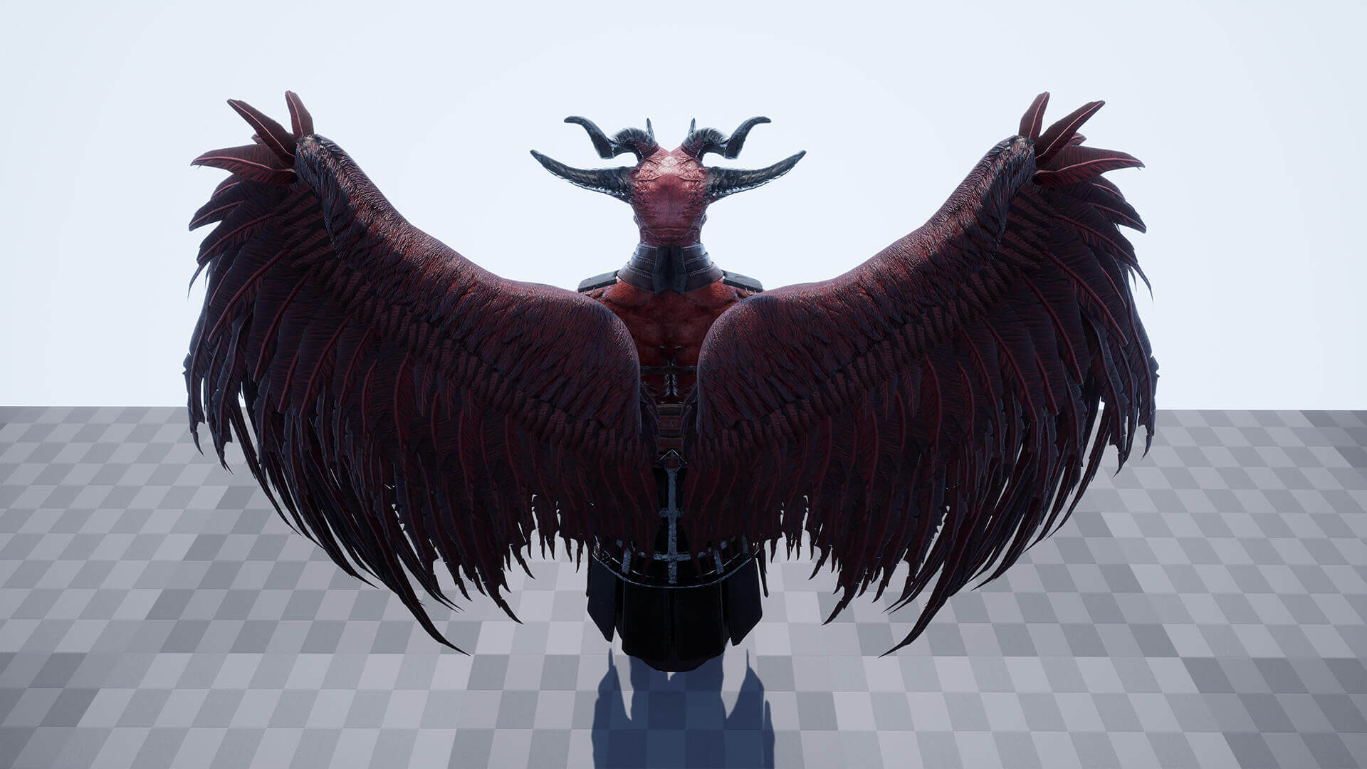 Demon Boss Game Ready 3D Model by Khornes