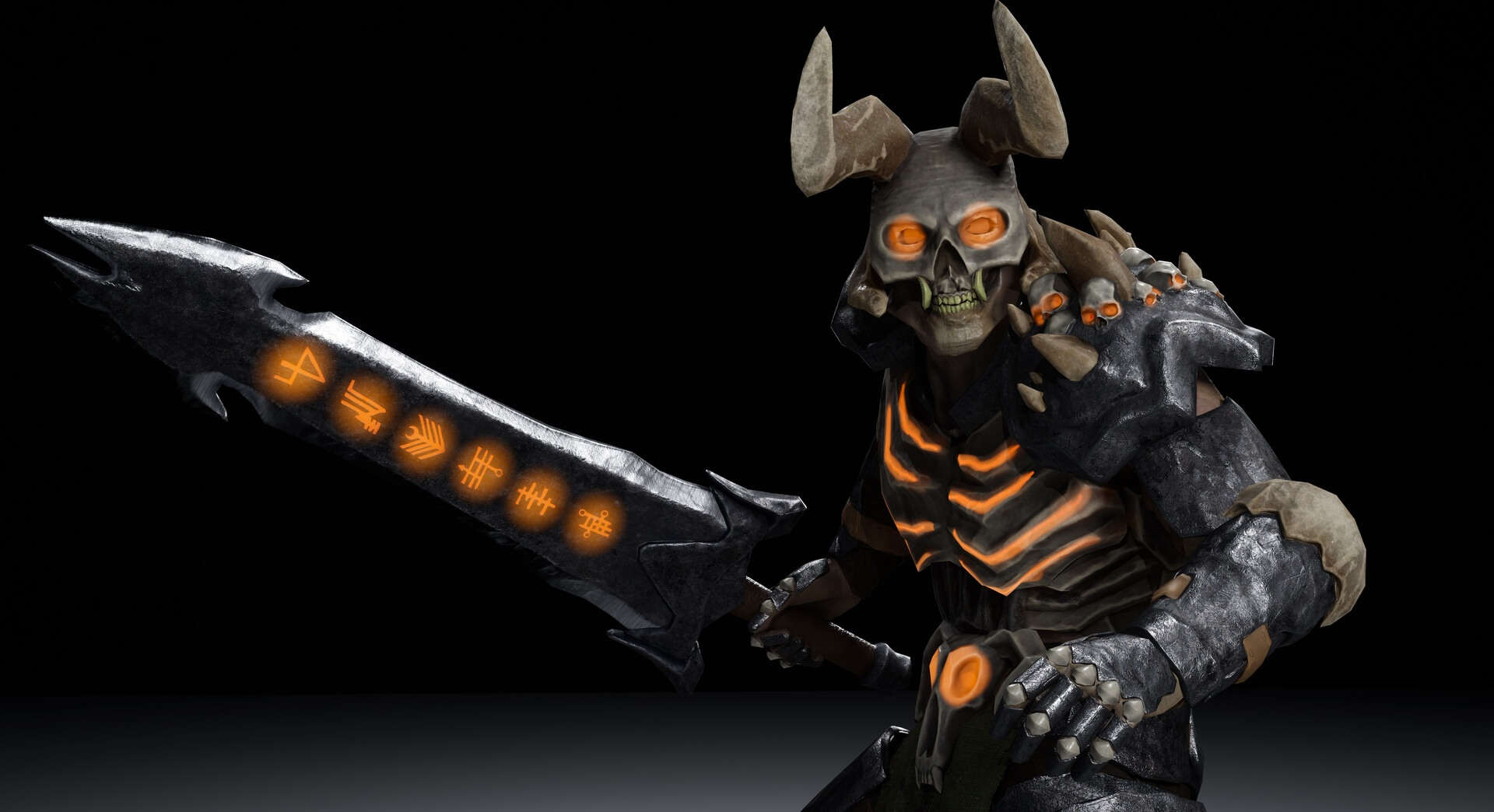 Demon King LowPoly - 3D Model by Khornes