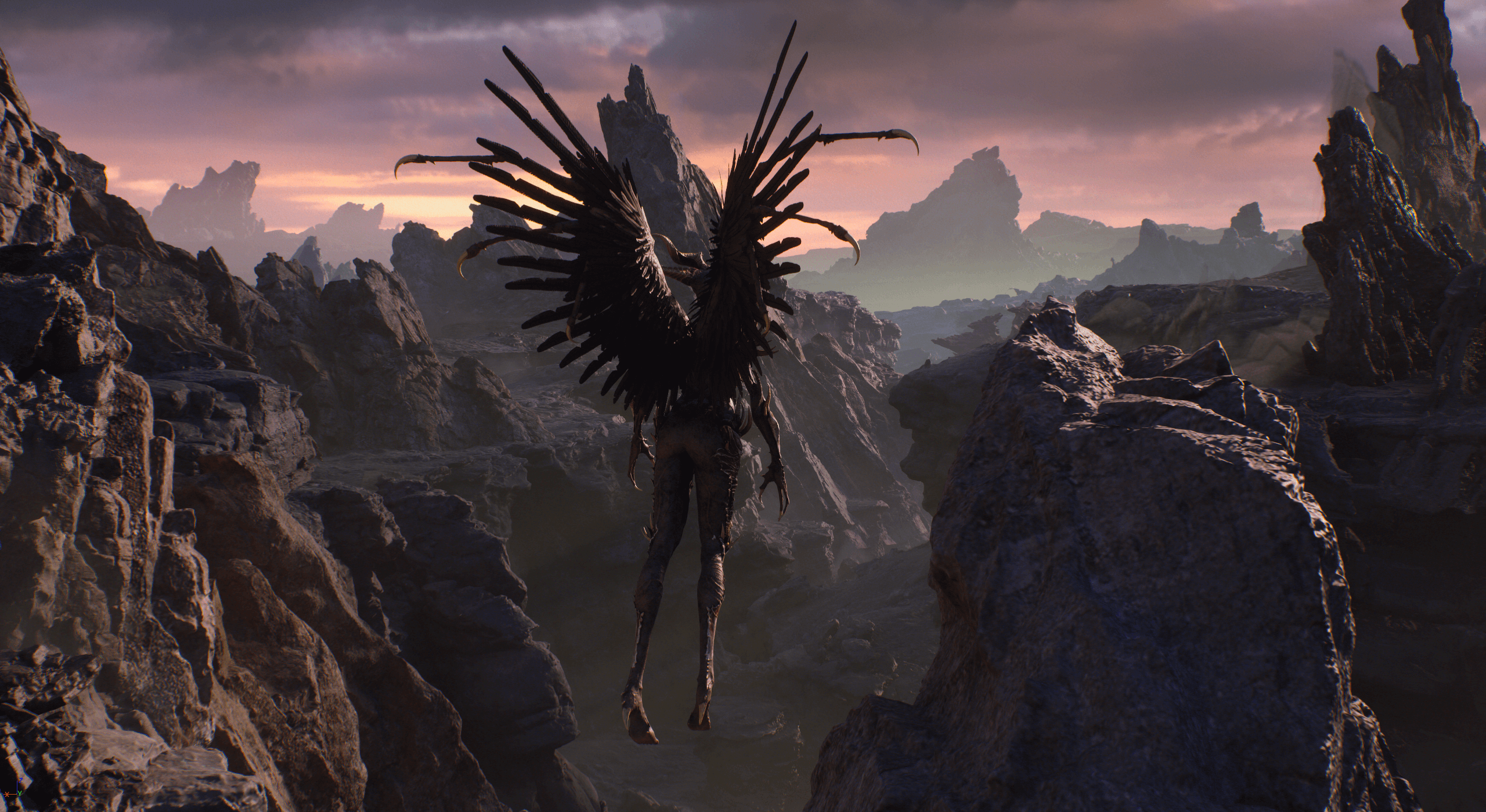 Demoness Boss 3D Render, Digital Art by Khornes