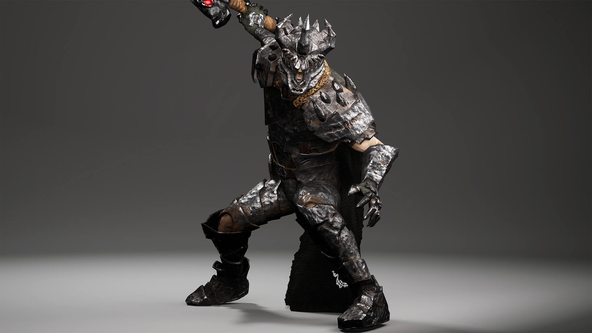 Low Poly Undead 3 - 3D Model by Khornes