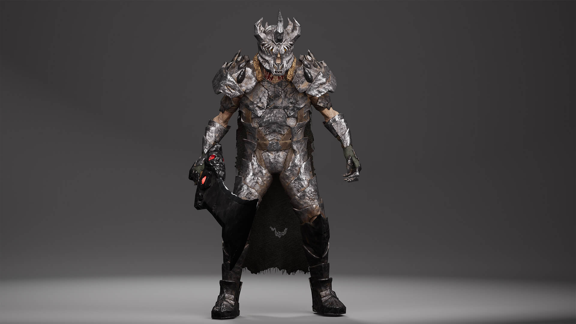 Low Poly Undead 3 - 3D Model by Khornes