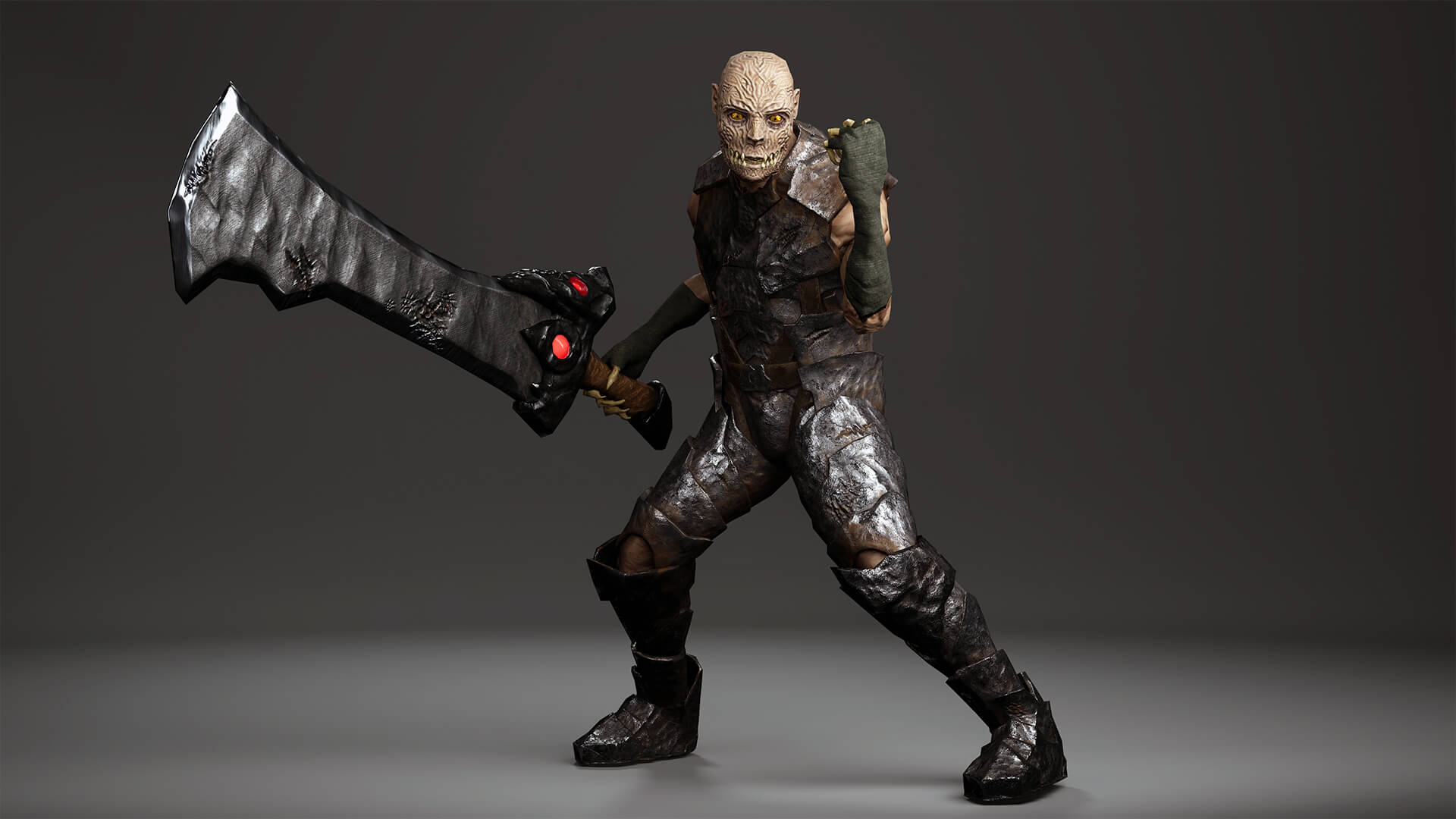 Low Poly Undead 3 - 3D Model by Khornes