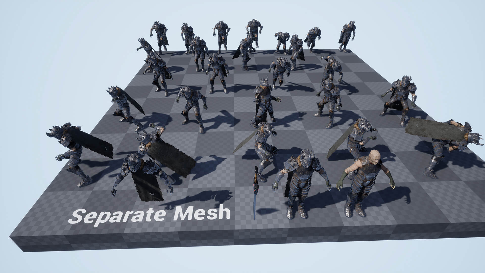 Low Poly Undead 3 - 3D Model by Khornes