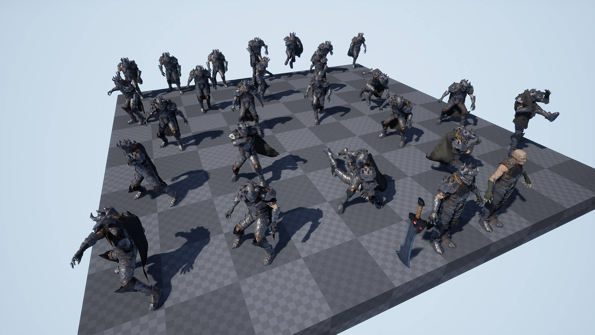 Low Poly Undead 3 - 3D Model by Khornes