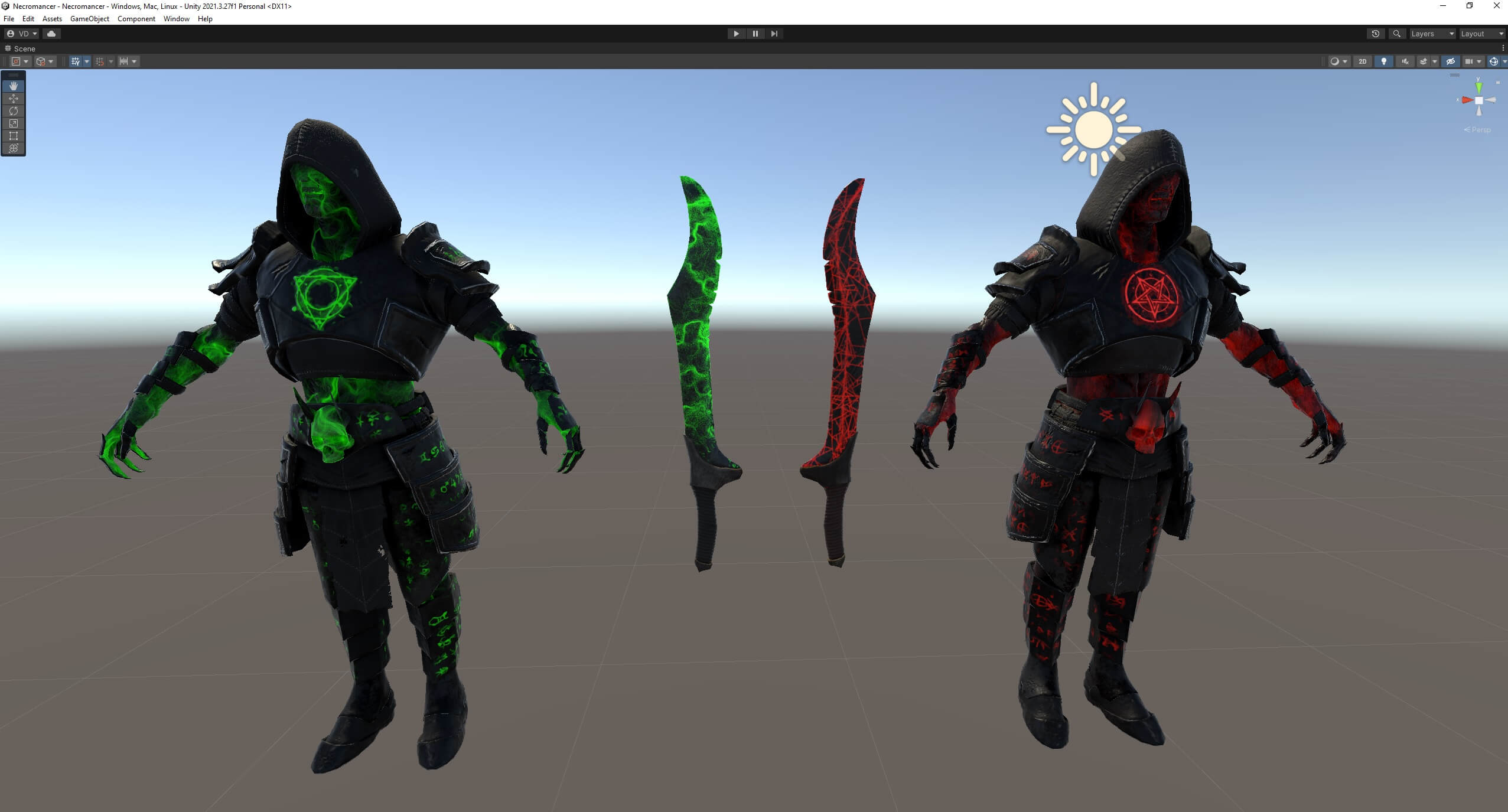 Necromancer - 3D Model by Khornes