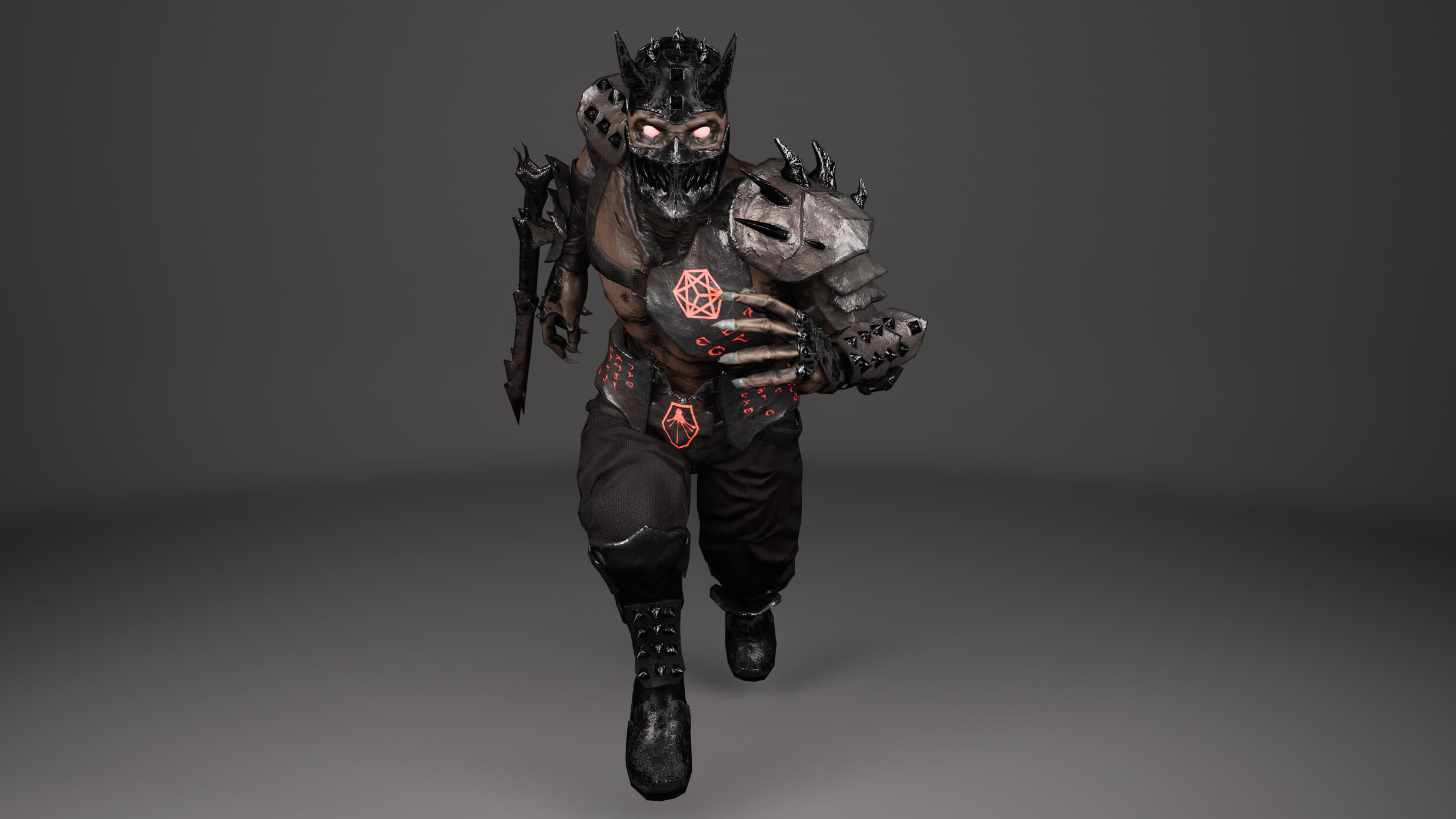 Low Poly Undead 1 - 3D Model by Khornes