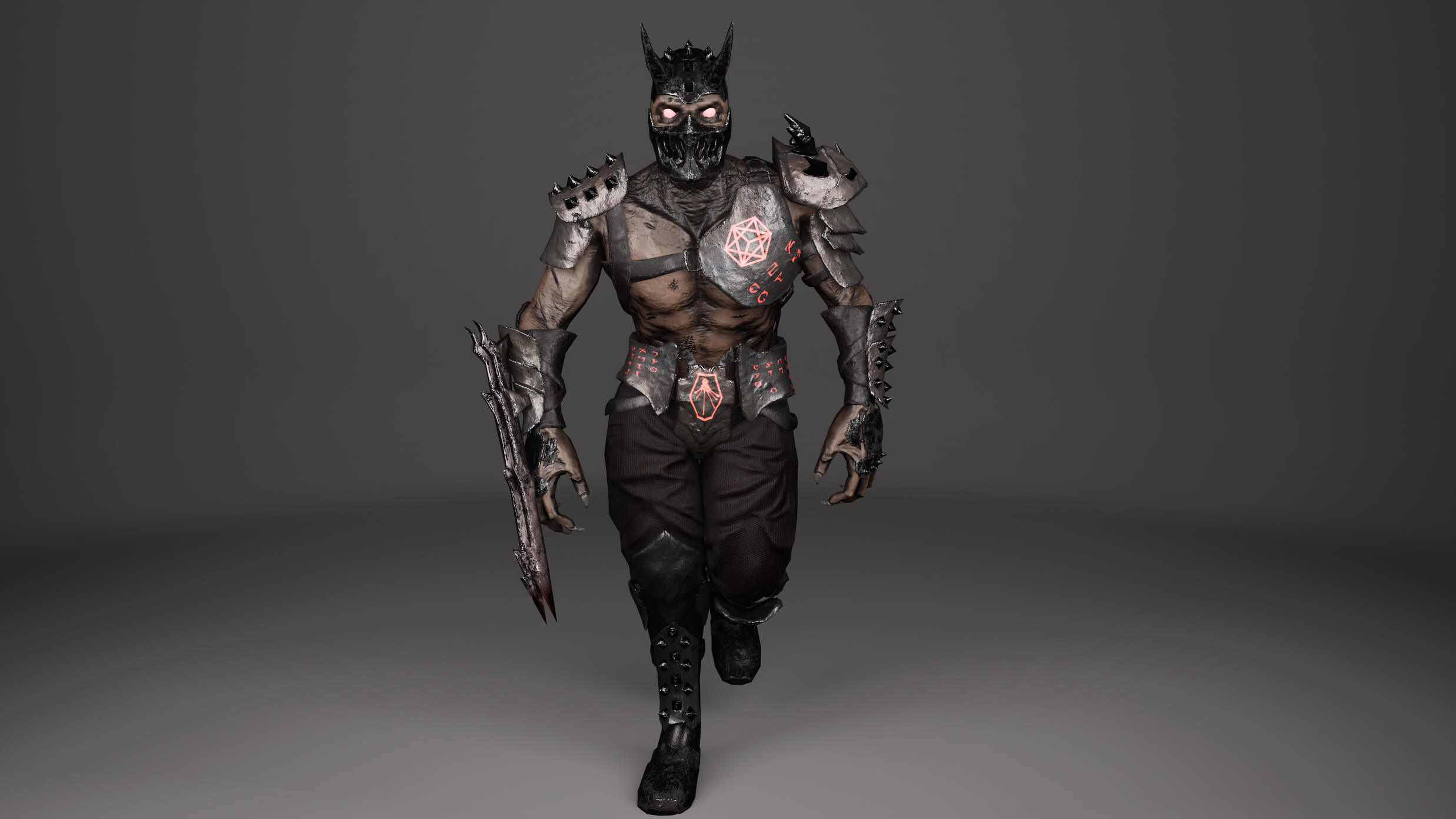 Low Poly Undead 1 - 3D Model by Khornes