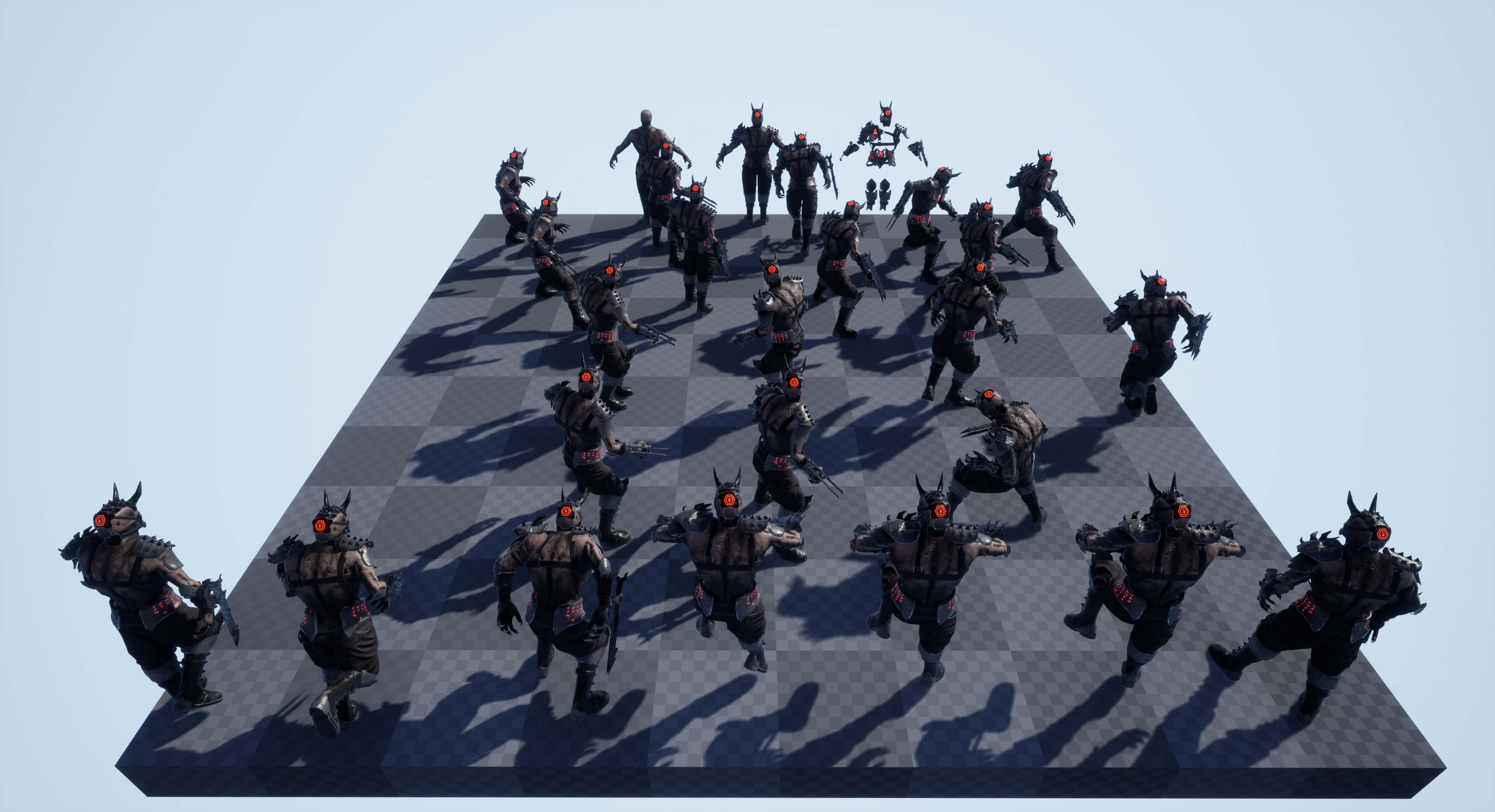 Low Poly Undead 1 - 3D Model by Khornes