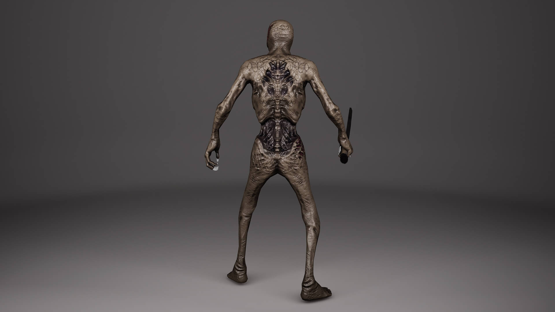 Low Poly Undead 2 - 3D Model by Khornes