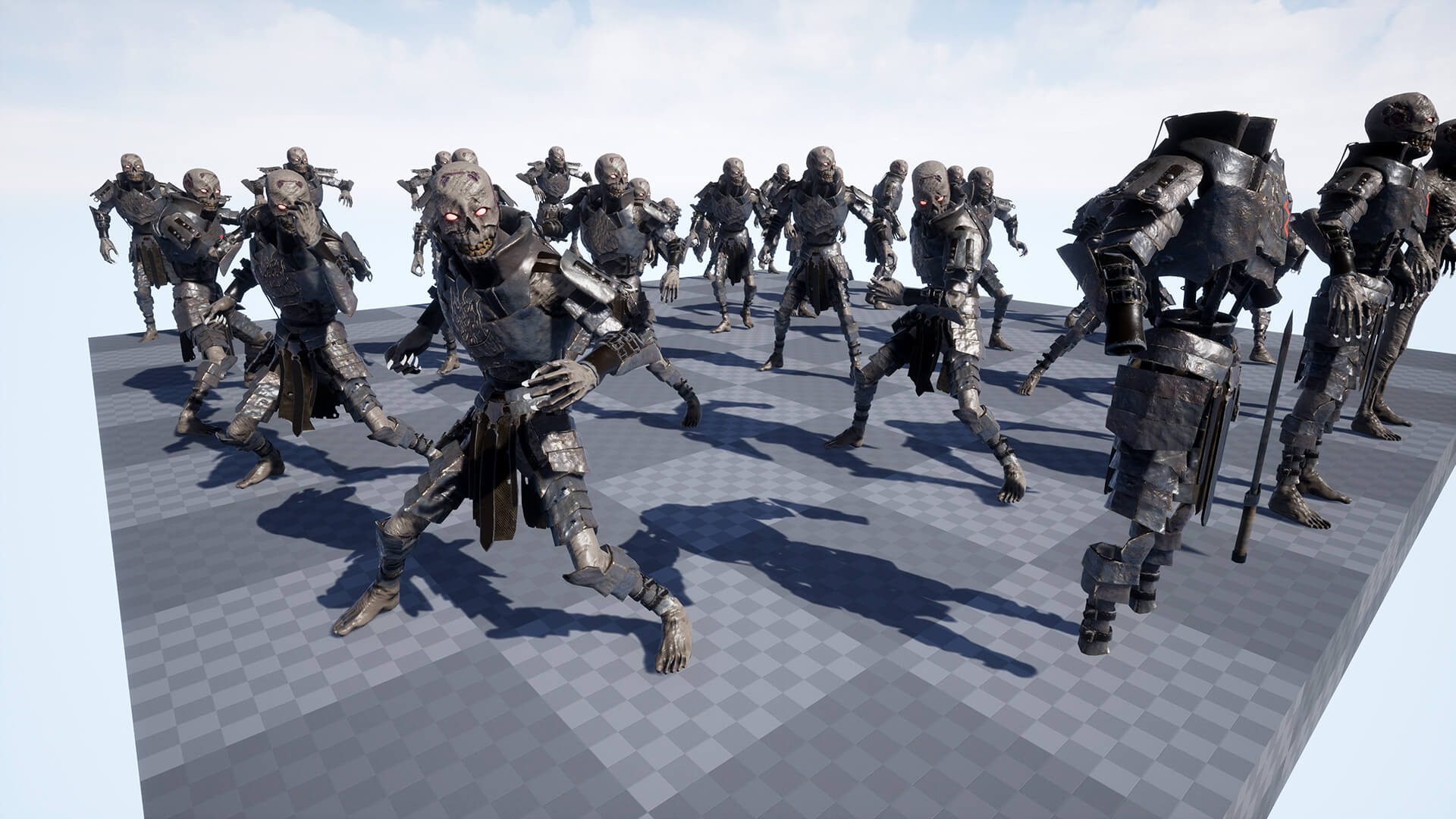 Low Poly Undead 2 - 3D Model by Khornes