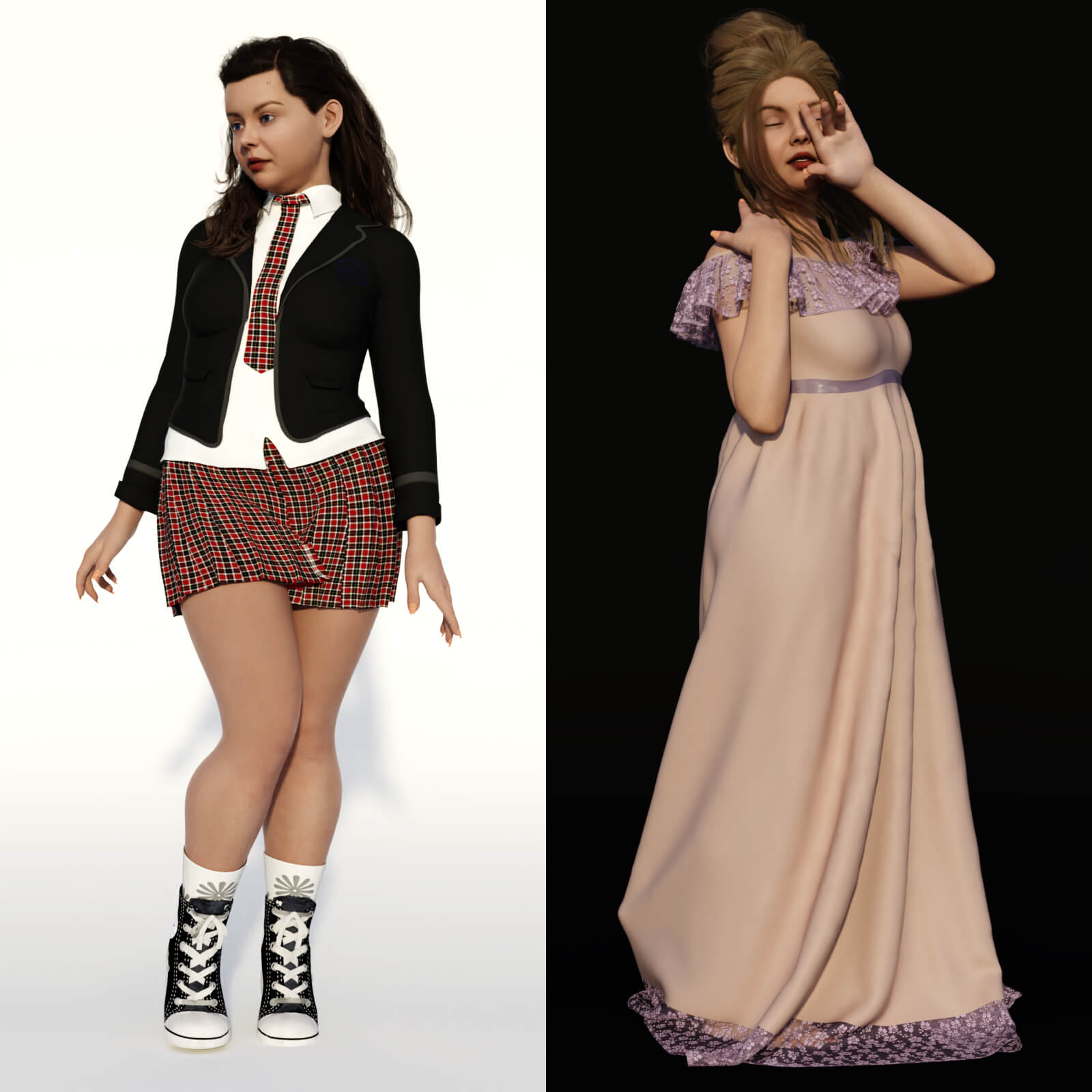 Claire for G8F and G8.1F - Daz Content by khoshekh