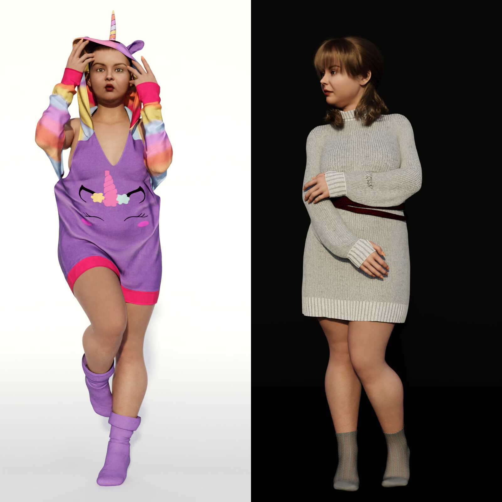 Claire for G8F and G8.1F - Daz Content by khoshekh