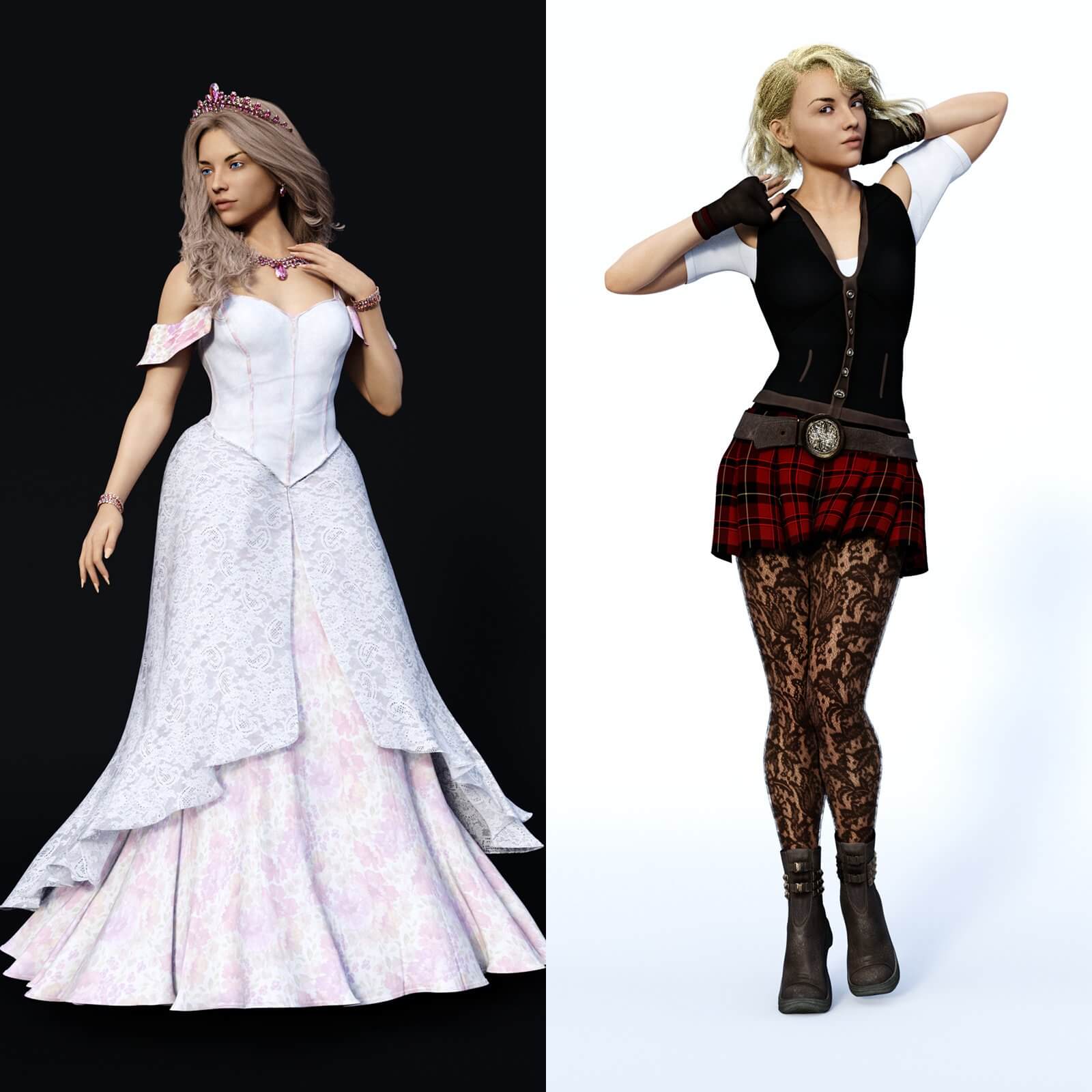 Emma For G8F - Daz Content by khoshekh