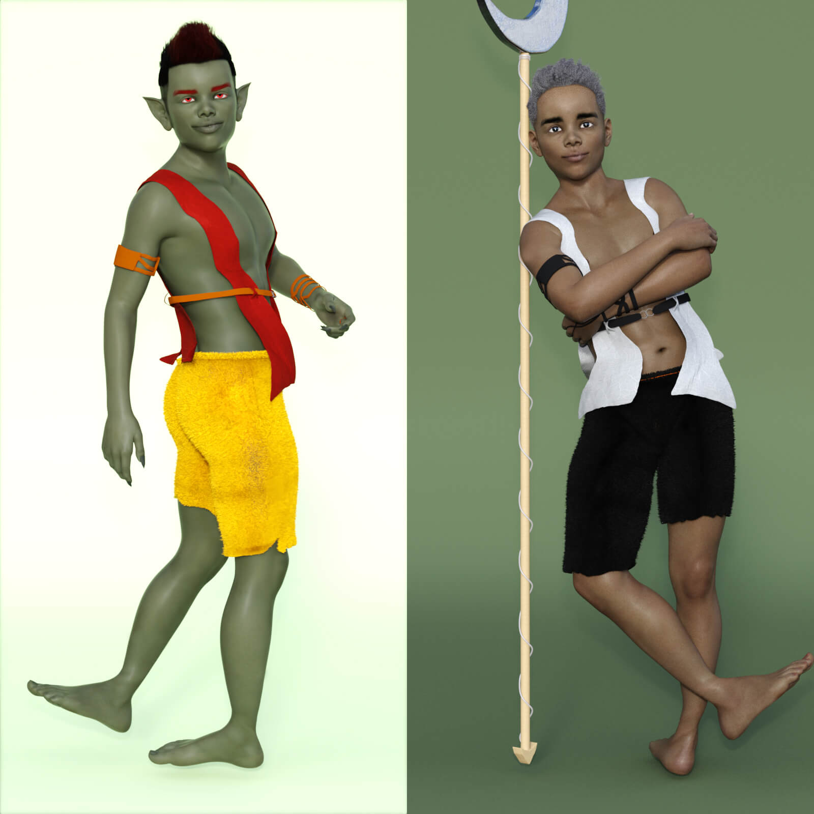 Kaue for G8M - Daz Content by khoshekh