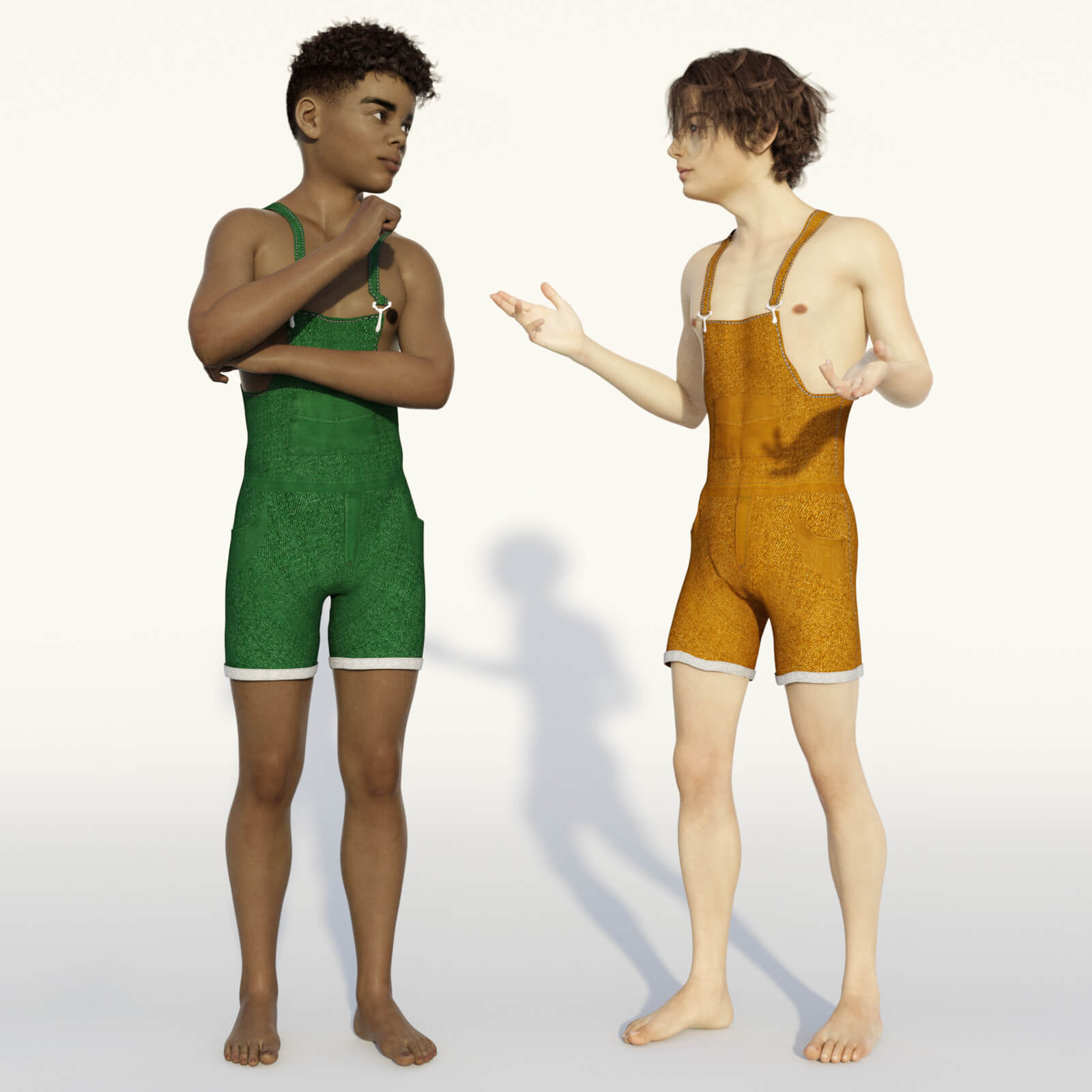 Overalls for G8M - Daz Content by khoshekh