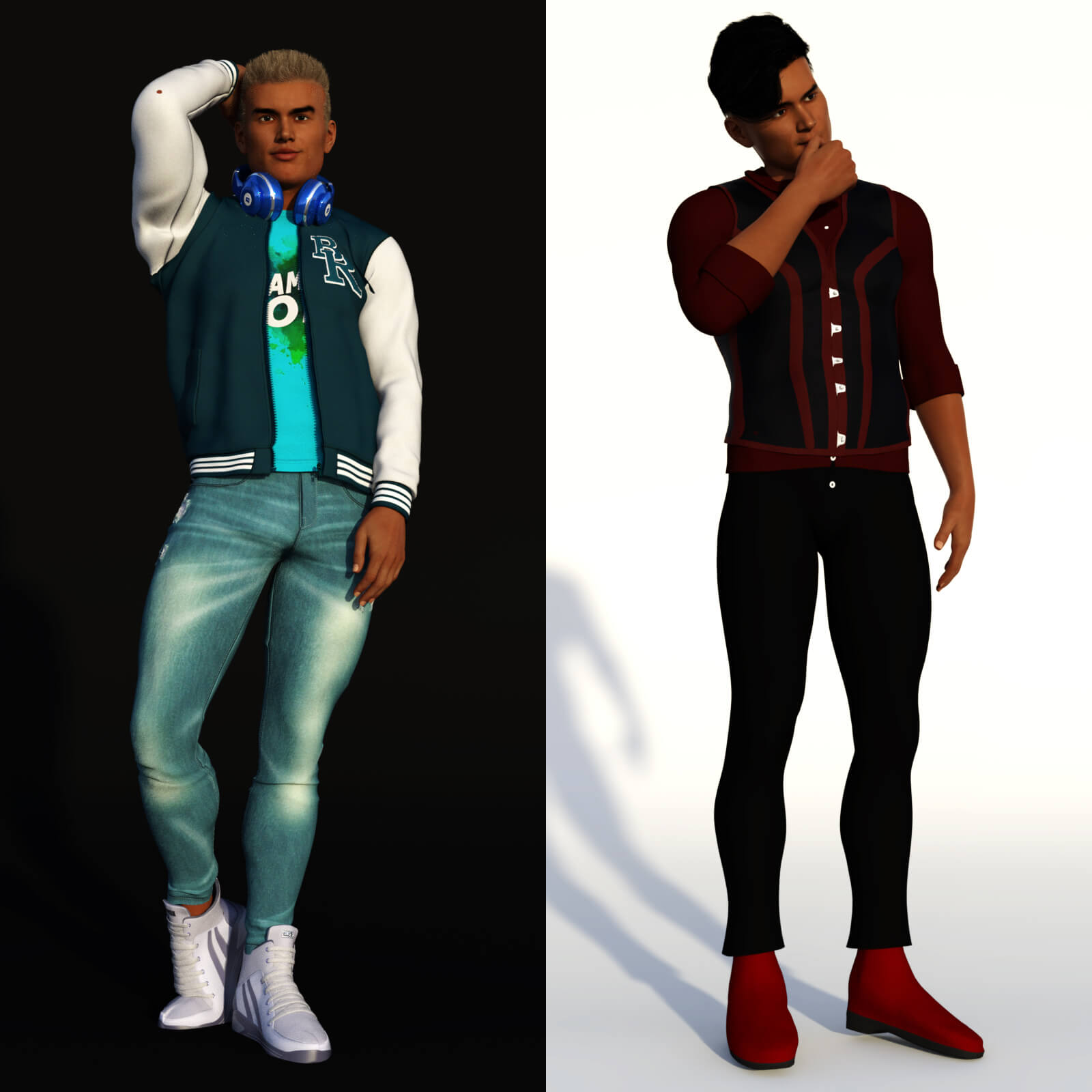 Reggie for G8M and G8.1M - Daz Content by khoshekh