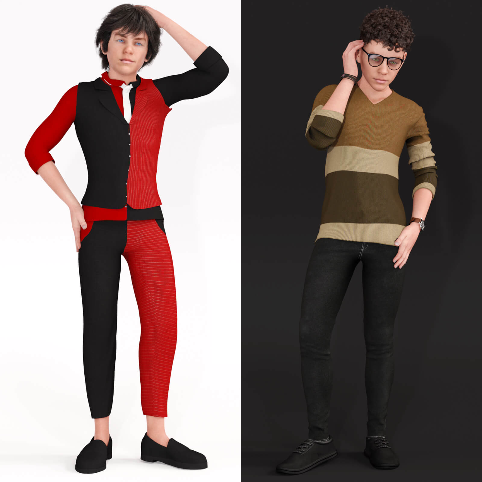 Xavier for G8M and G8.1M - Daz Content by khoshekh