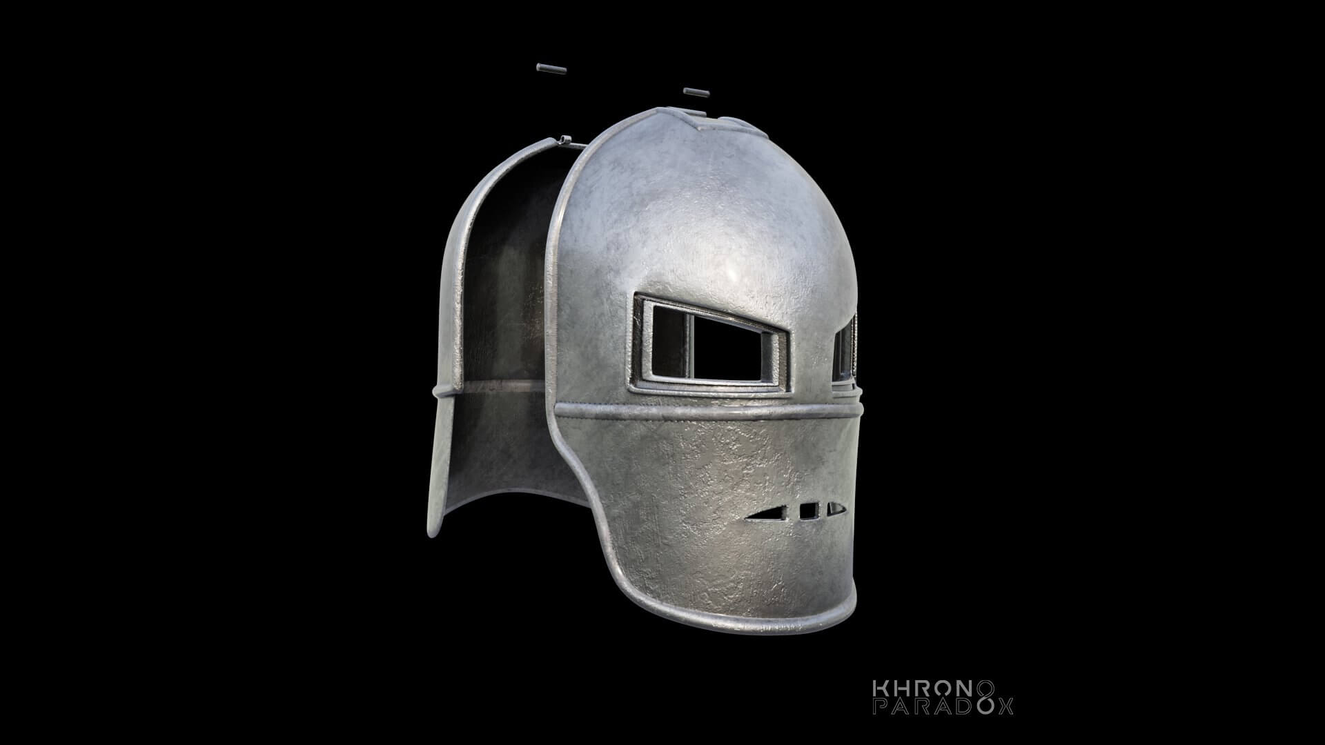 Iron Man Mk1 Helmet - 3D Model by Khrono_Paradox